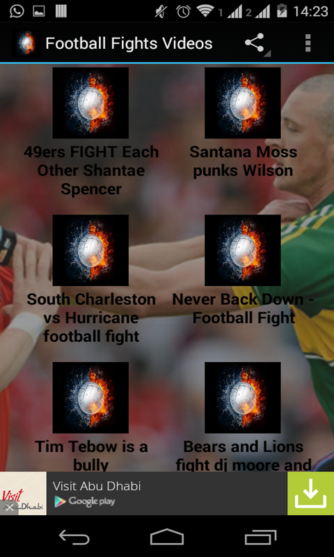 Football Fights Videos:Amazon.com:Appstore for Android