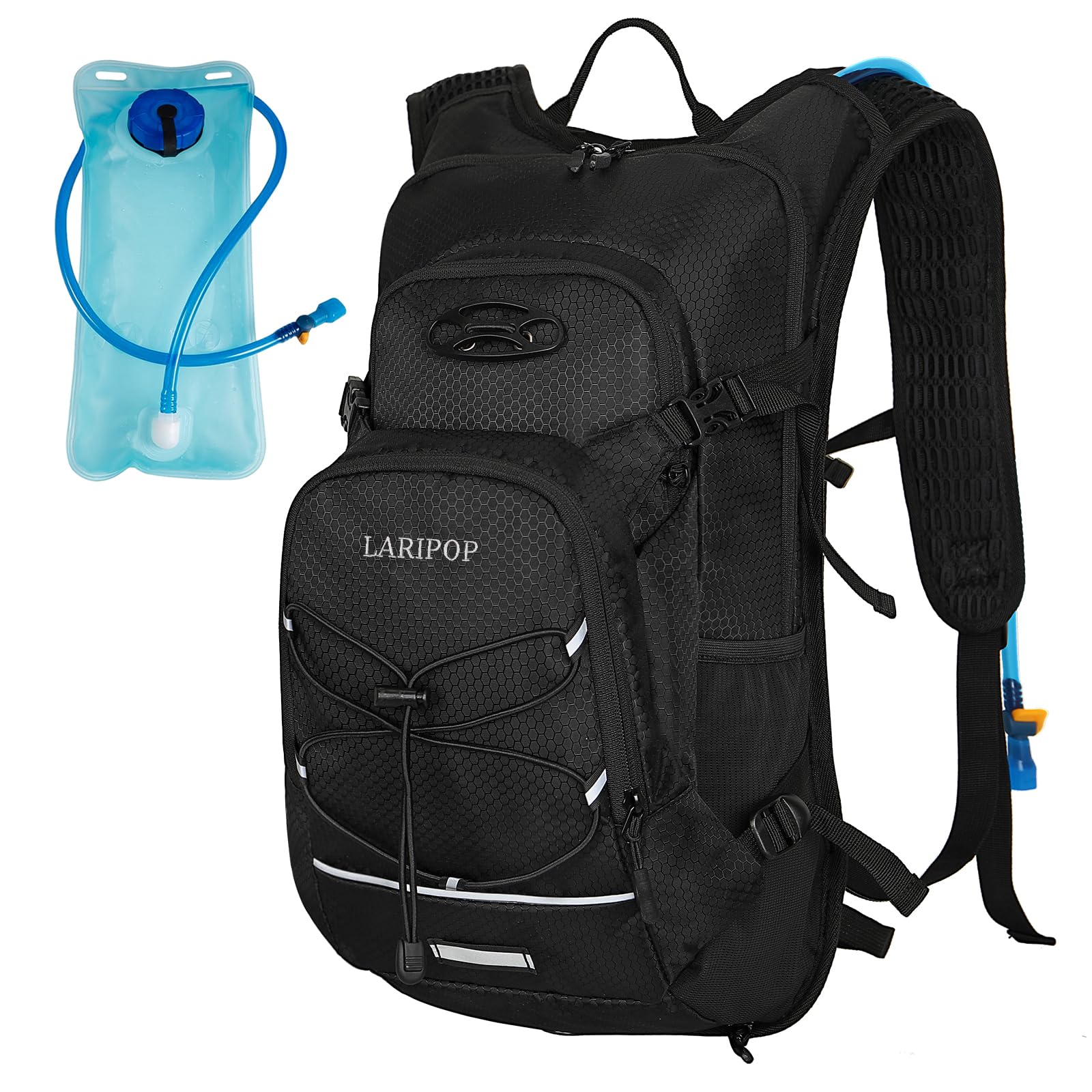 Amazon.com : LARIPOP Hydration Backpack 18L with Water Bladder 2L ...