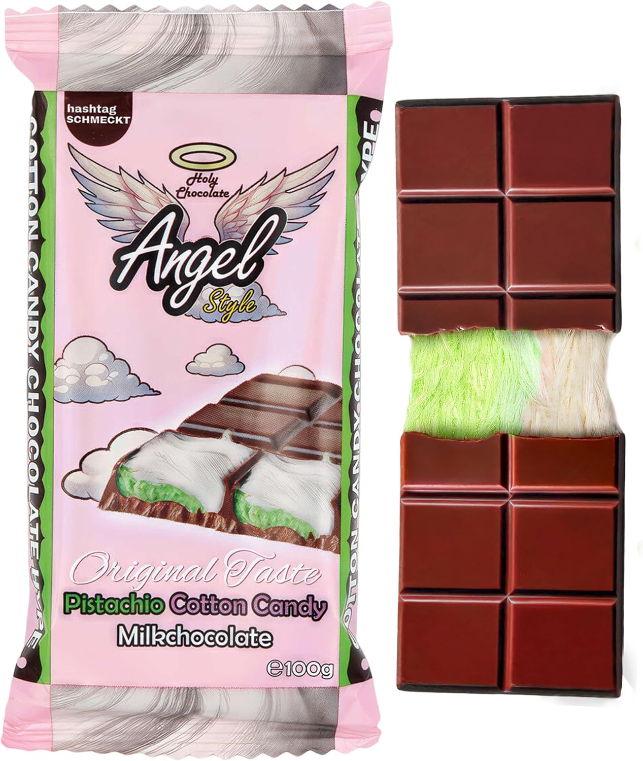 BML 100gram Angel Dubai Hair Cotton Candy Angel Dubai Hair Chocolate ...