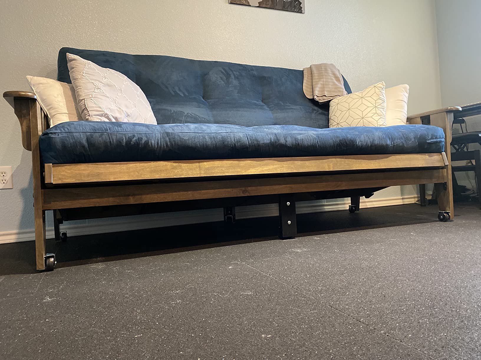 $17/mo - Finance Kodiak Furniture Tucson Full Size Futon Set in Rustic ...