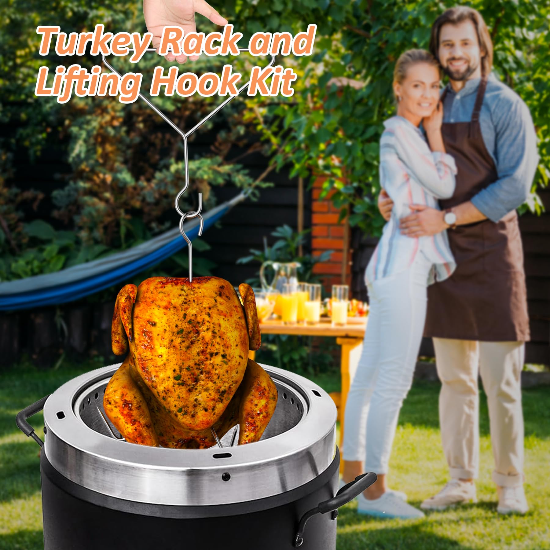 Snapklik.com : AJinTeby Turkey Fryer Accessories, Turkey Deep Fryer ...