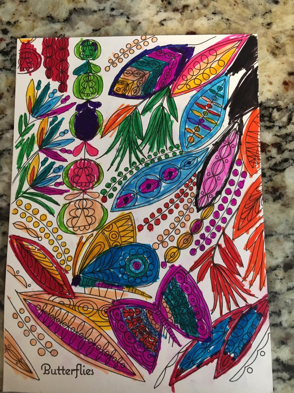 Amazon.com: Color Yourself to Happiness Postcard Book: 20 Magical ...