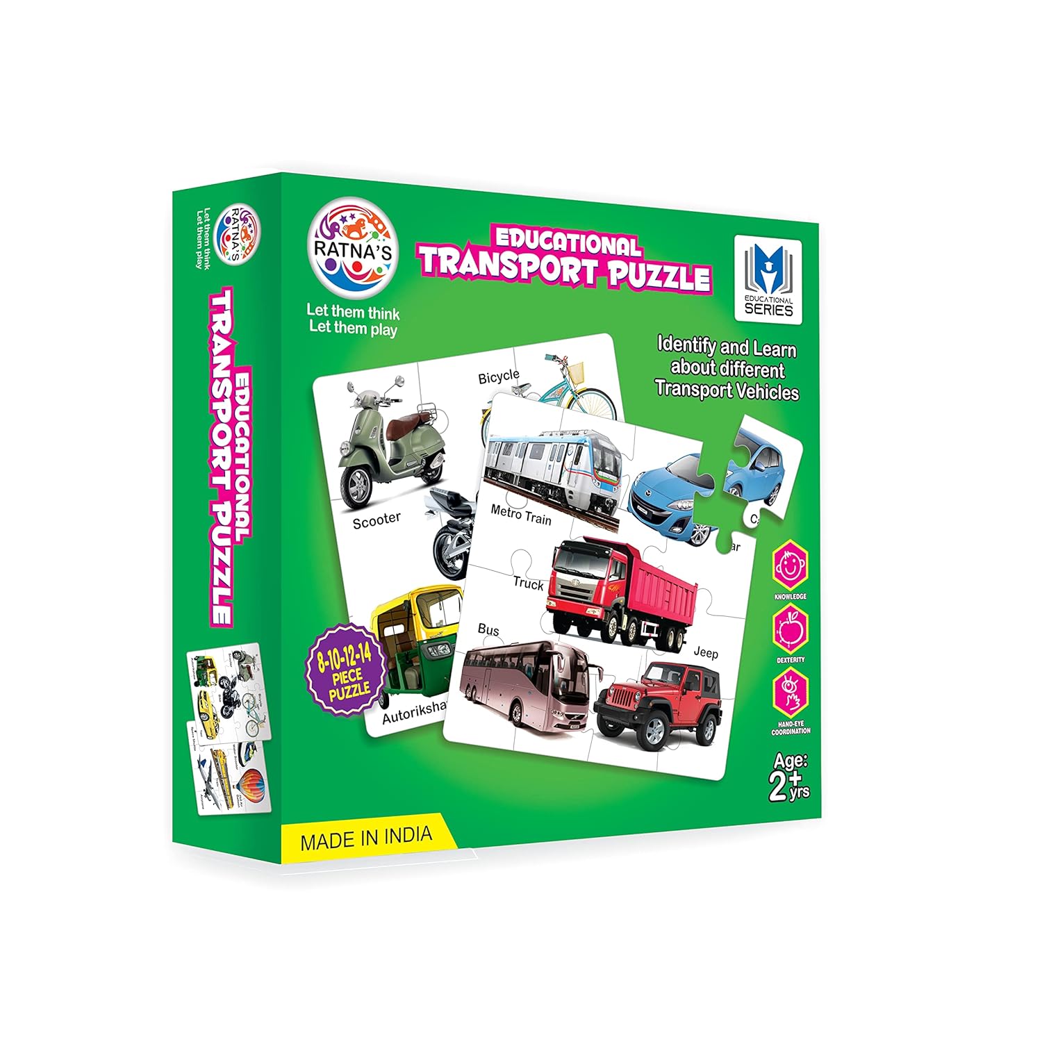 Buy Ratna's Educational Transport Jigsaw Puzzle for Kids to Enhance ...