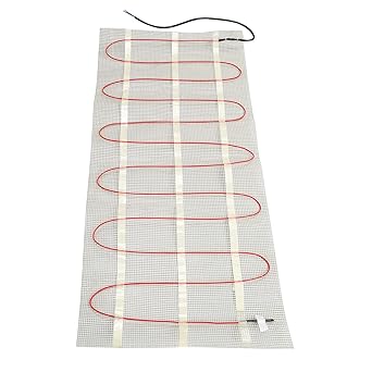 Floor Heating Mat 600W 5.0㎡ 500 x 10000mm 0-80°C Floor Heating Mat for ...