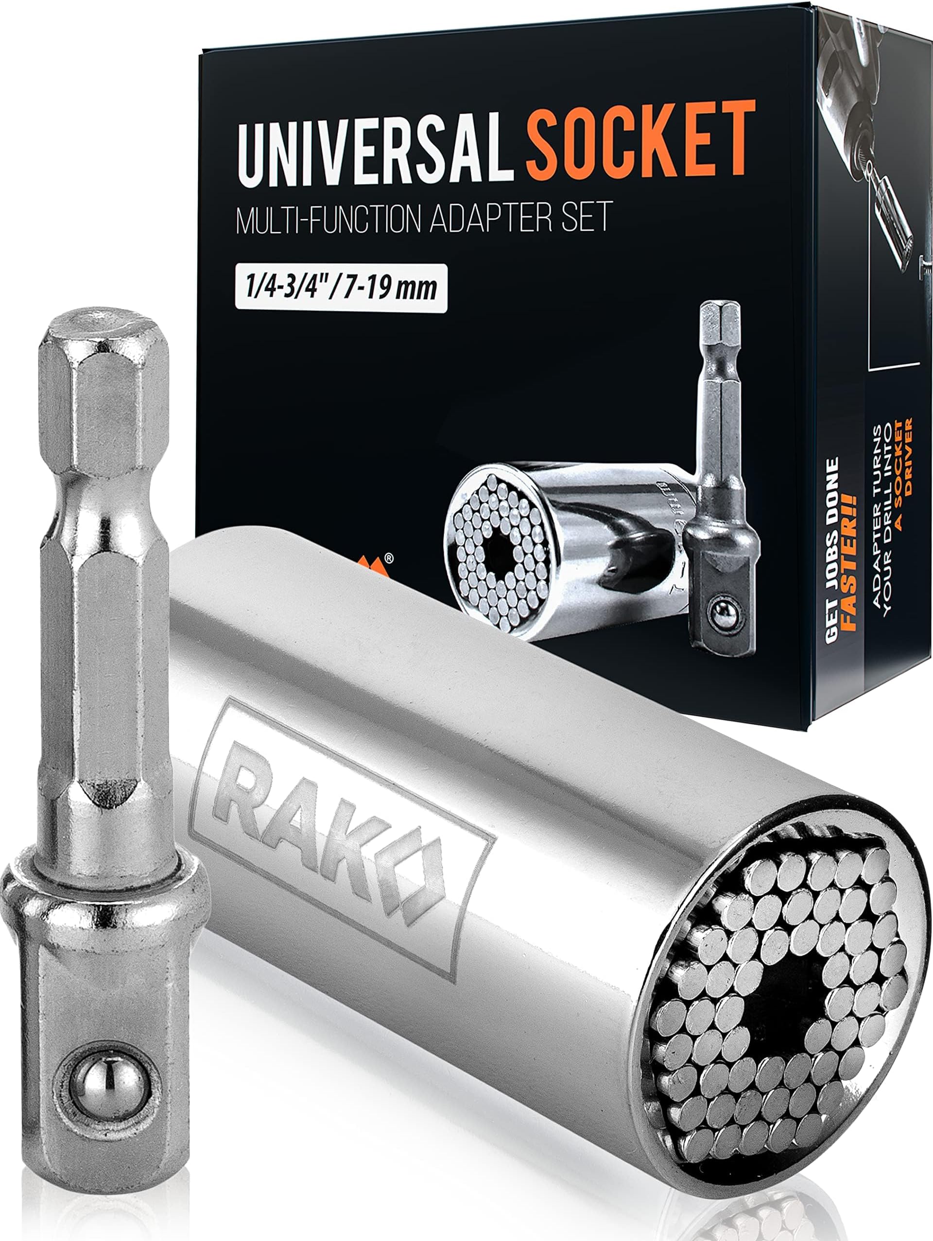 Amazon.com: RAK Universal Socket Tool Stocking Stuffer Gifts for Men ...