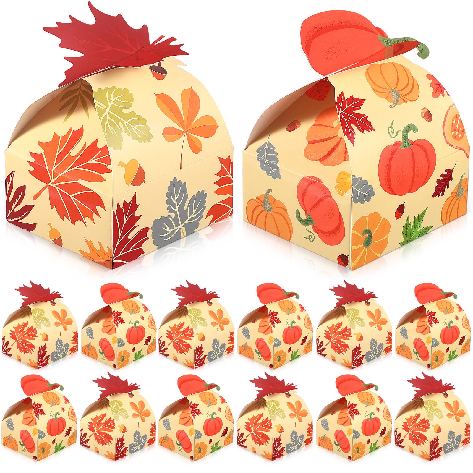 Amazon.com: Pasimy 36 Pcs Thanksgiving Party Candy Boxes Thanksgiving ...