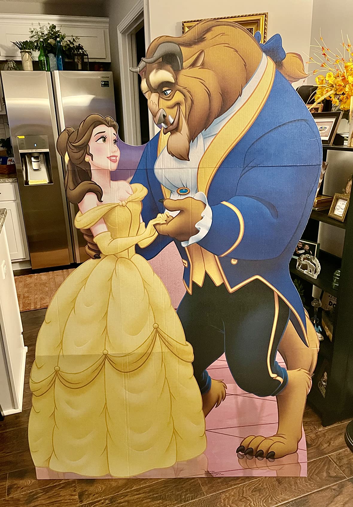 $9/mo - Finance Cardboard People Belle & Beast Life Size Cardboard ...
