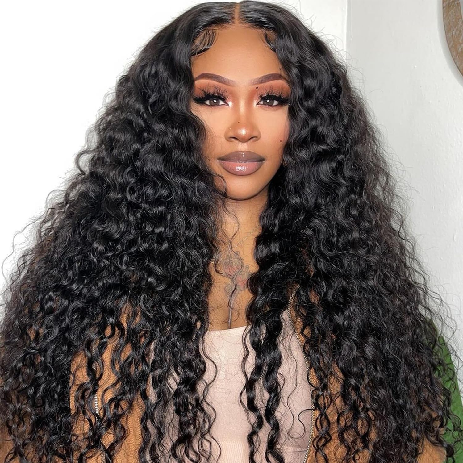 Amazon.com : AISI Wear and Go Glueless Closure Wigs Human Hair Pre ...