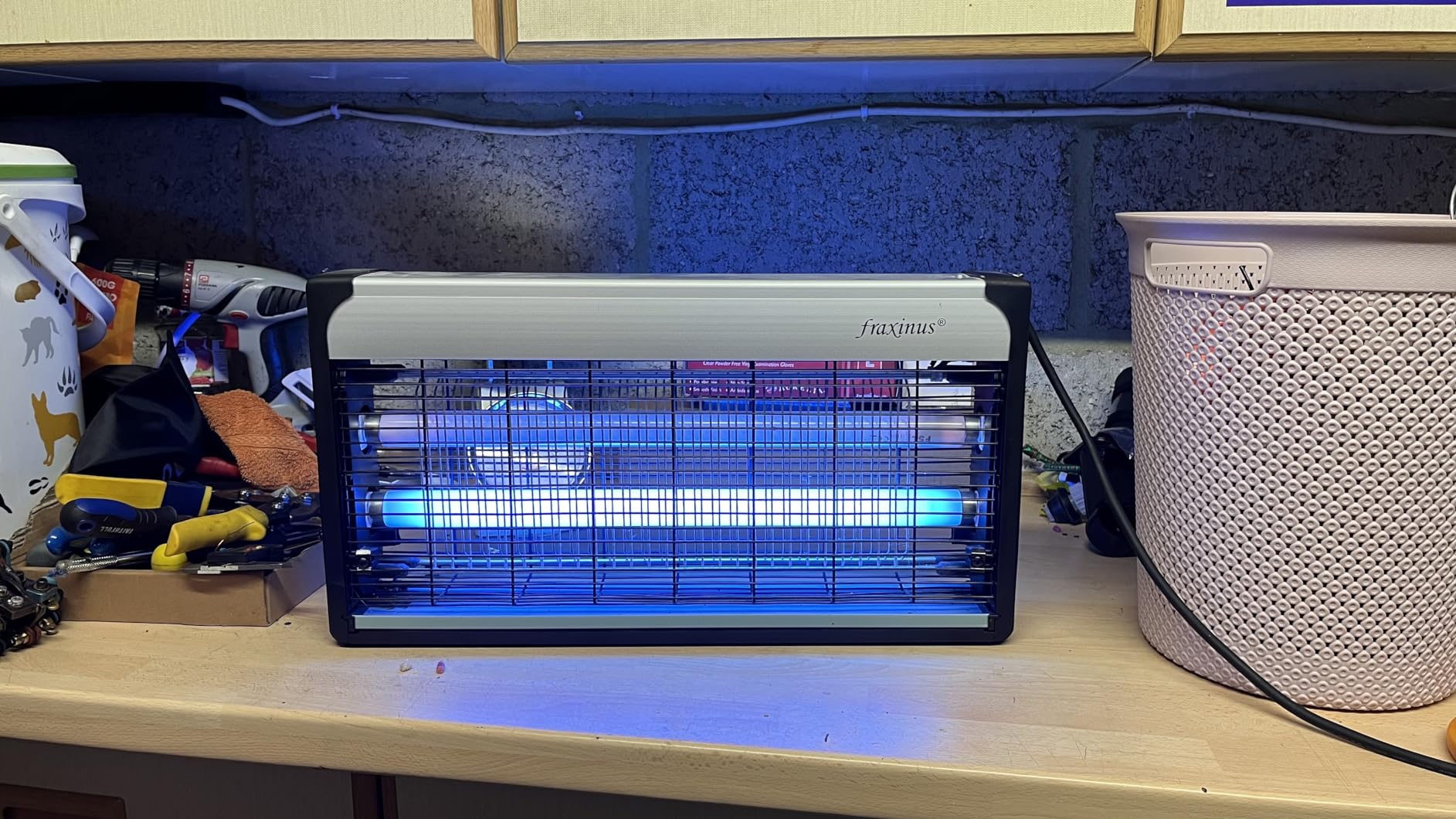 Light bulbs 2 x 15W T8 UV Original Lamp Fly Killer Zapper 17.4IN ...