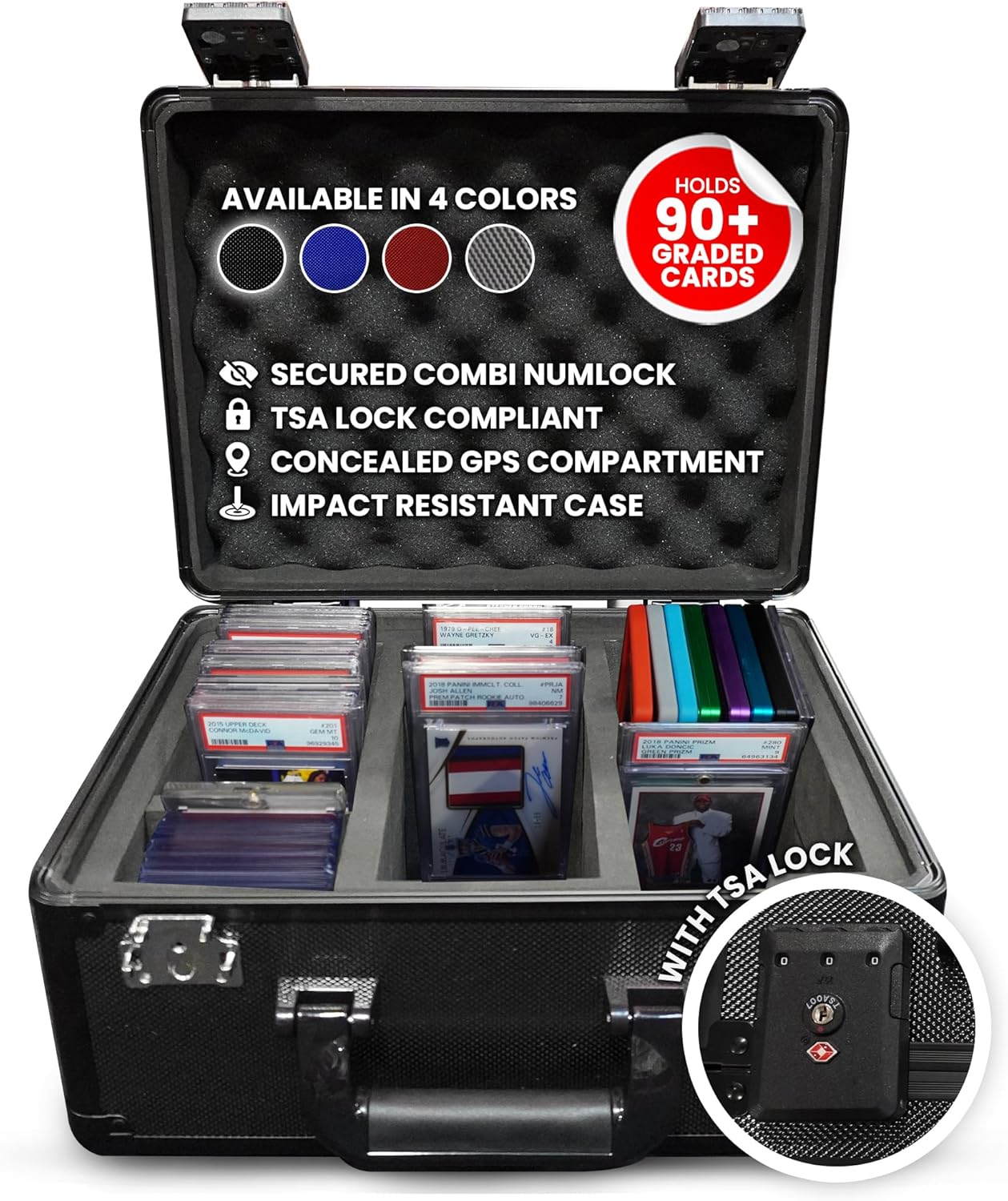 Amazon.com: Premium Graded Card Storage Box - Impact Resistant Graded ...