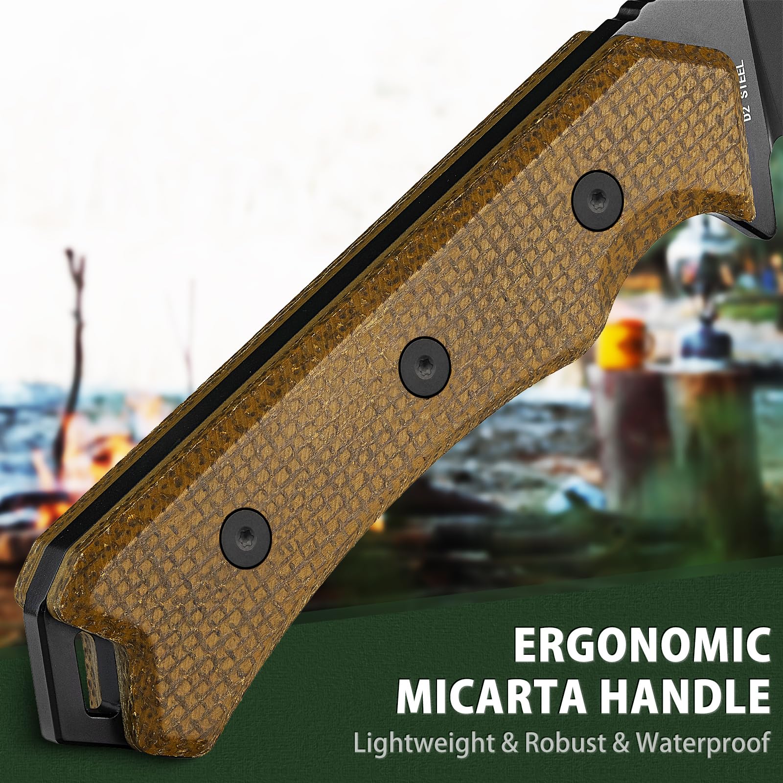 Snapklik.com : NedFoss BOAR Survival Knife