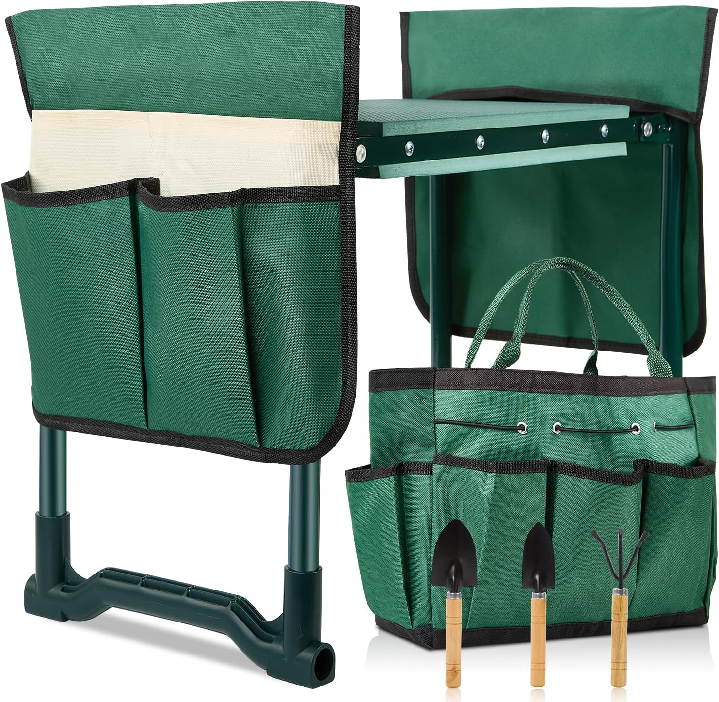 Amazon.com: WISYOK Garden Kneeler and Seat, Heavy Duty Gardening Bench ...