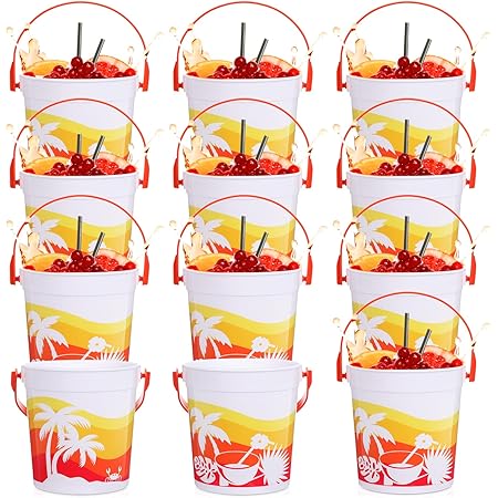 Amazon.com: Lallisa 32oz Cocktail Rum Buckets for Drinks 4.69 x 3.78 x ...