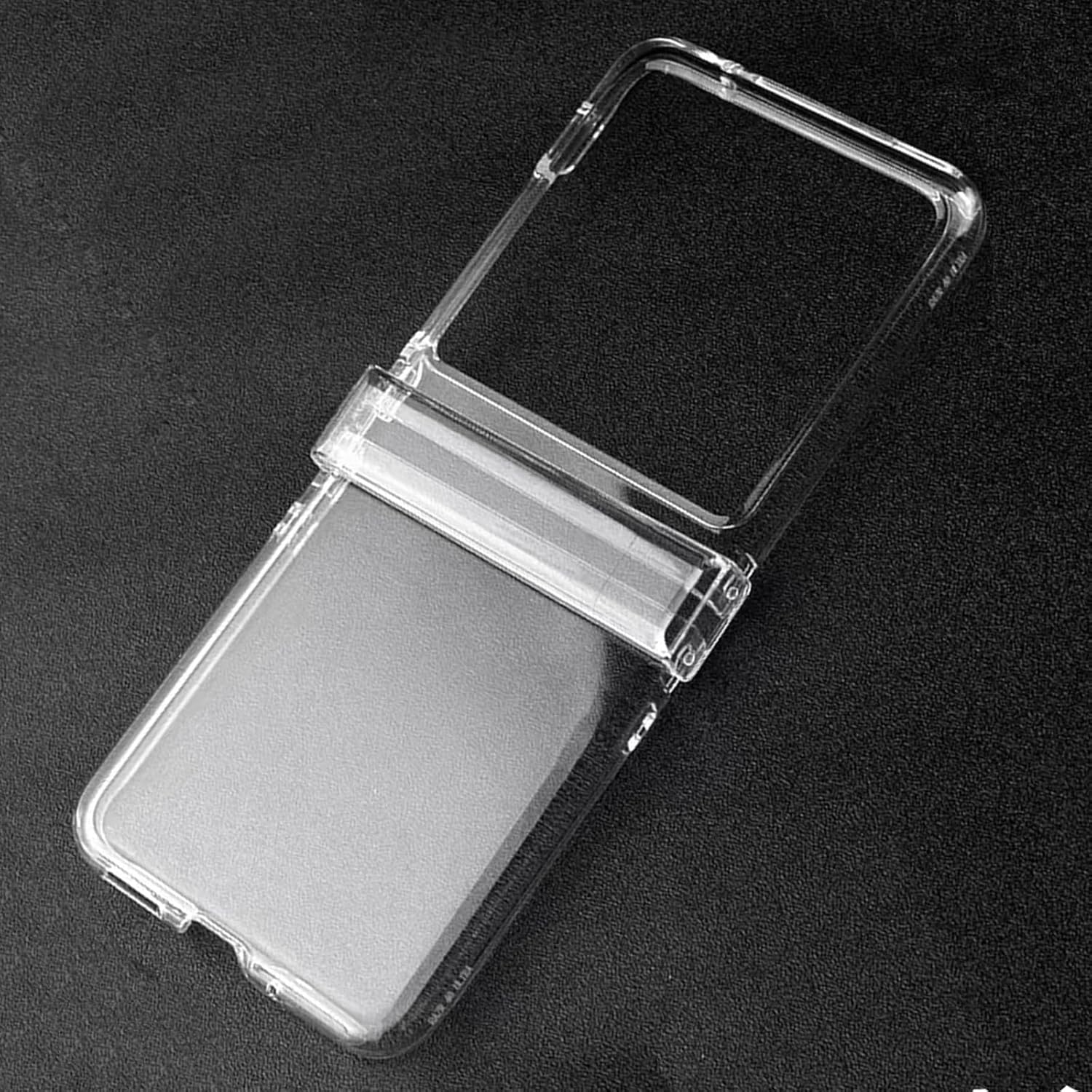 Amazon.com: KUGEW for Motorola Razr Plus 2023 Clear Case with Hinge Protection, Moto Razr+ 2023 ...