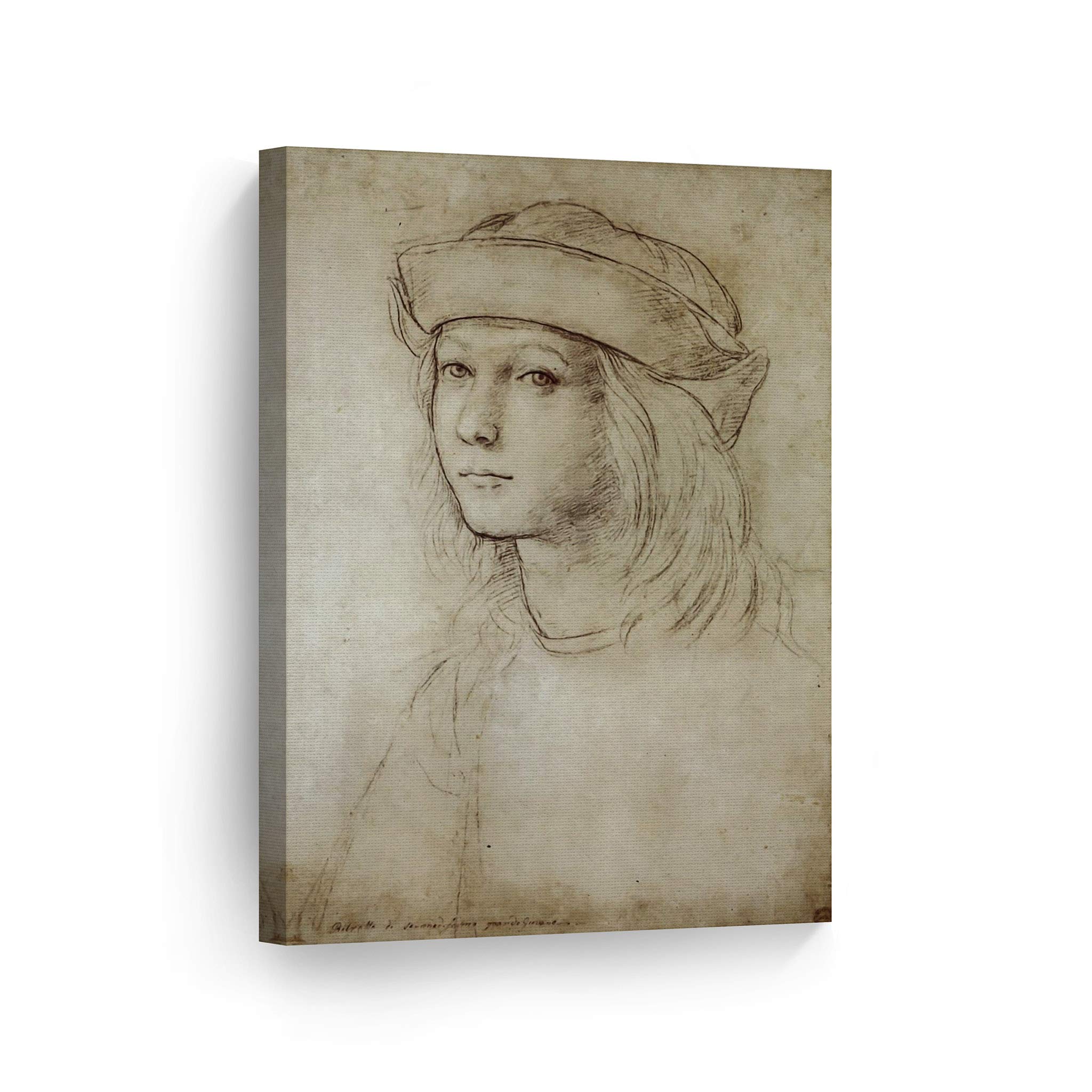 Raphael Self Portrait Sketch