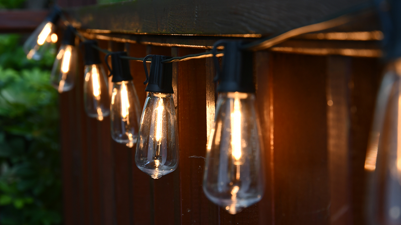 Watch Outdoor string lights led waterproof shatterproof outside on ...