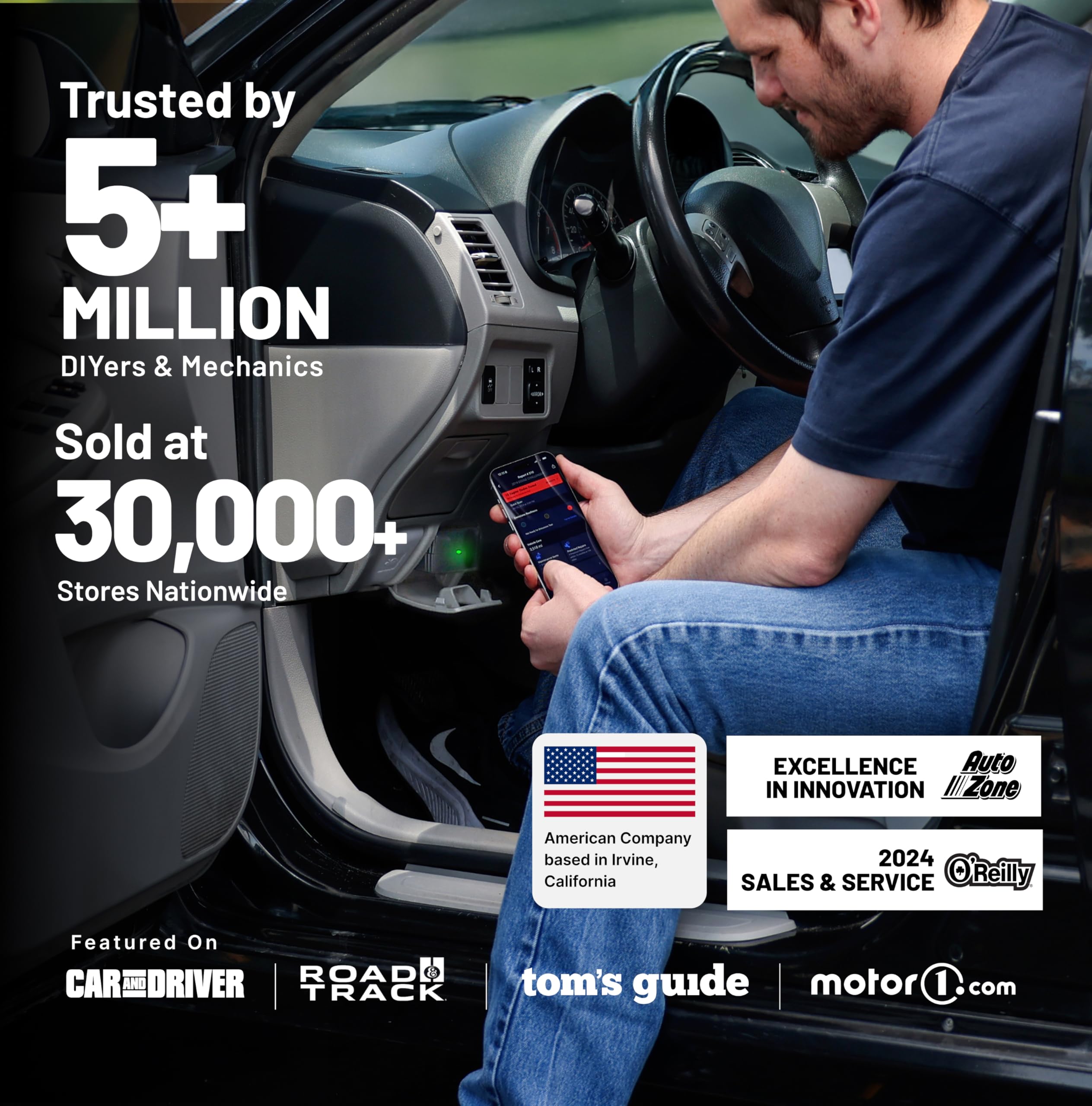 Snapklik.com : Innova 1000 Bluetooth OBD2 Scanner For iPhone & Android ...