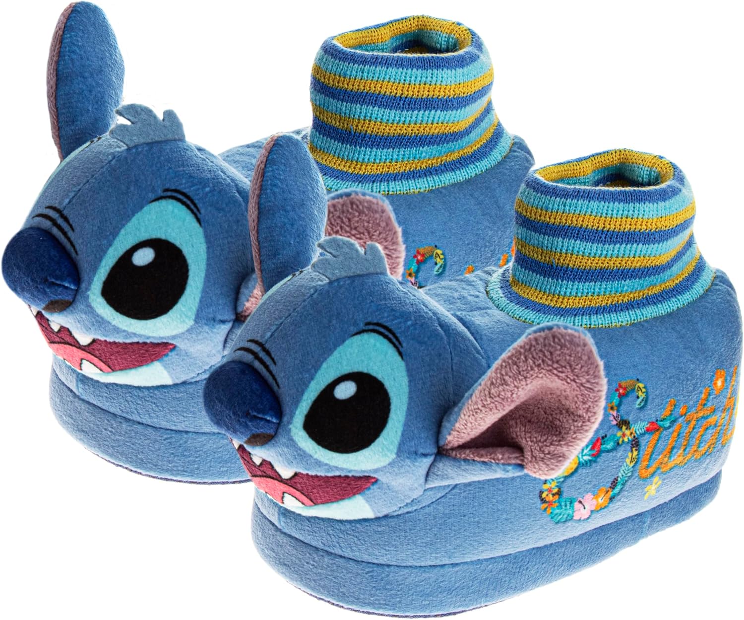 Amazon.com | Disney Kids Lilo and Stitch Slippers for Girls - Stitch ...