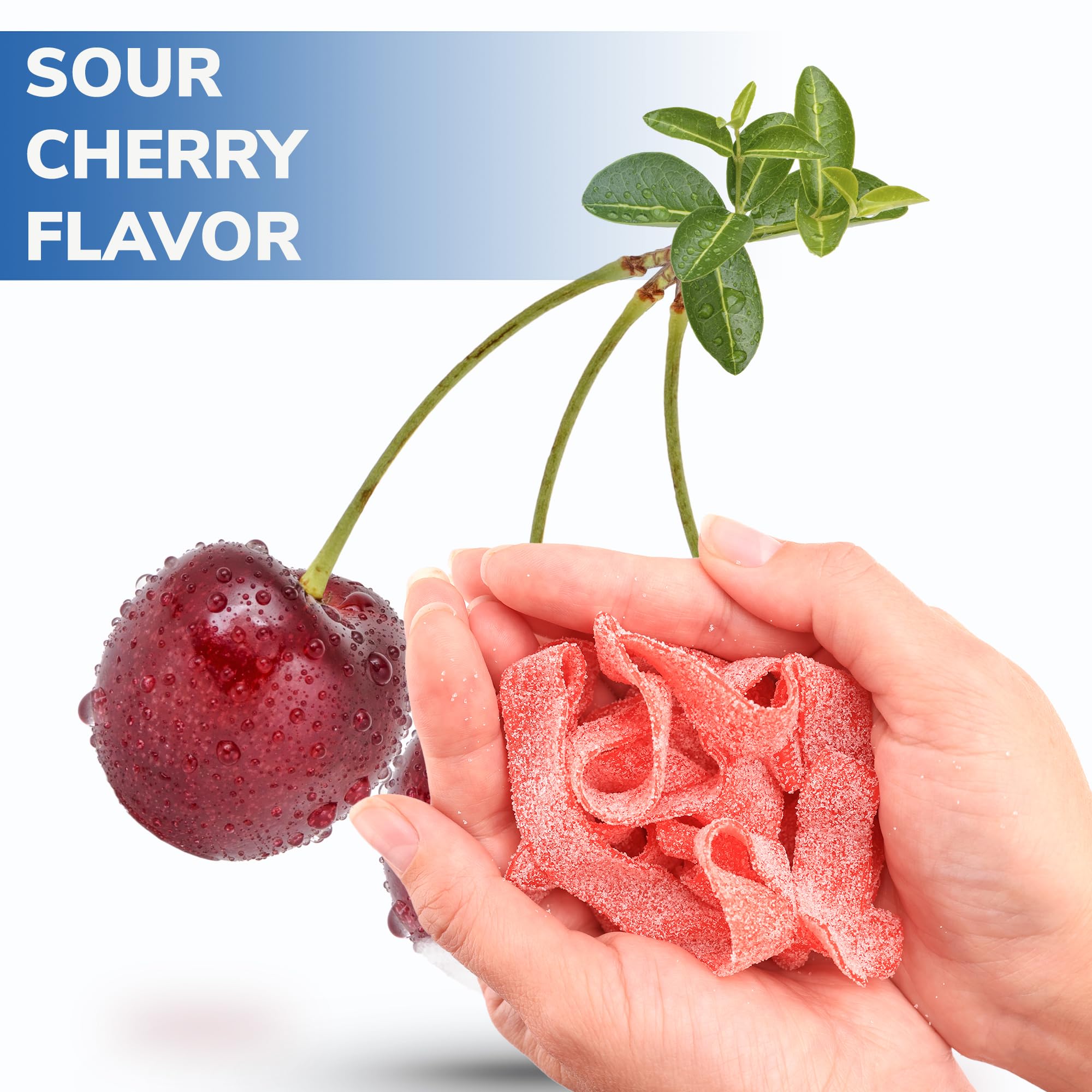 Sour Cherry Rope Candy