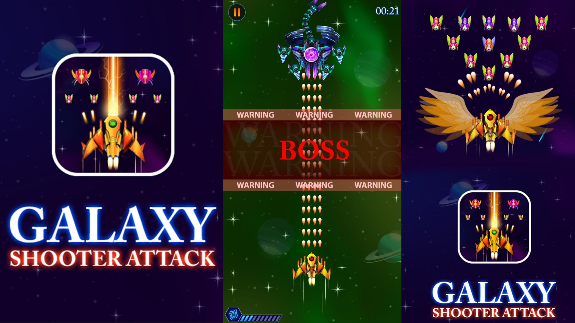Galaxy Shooter Attack 2026 : Space Shooter, Alien Shooter Game - App on ...