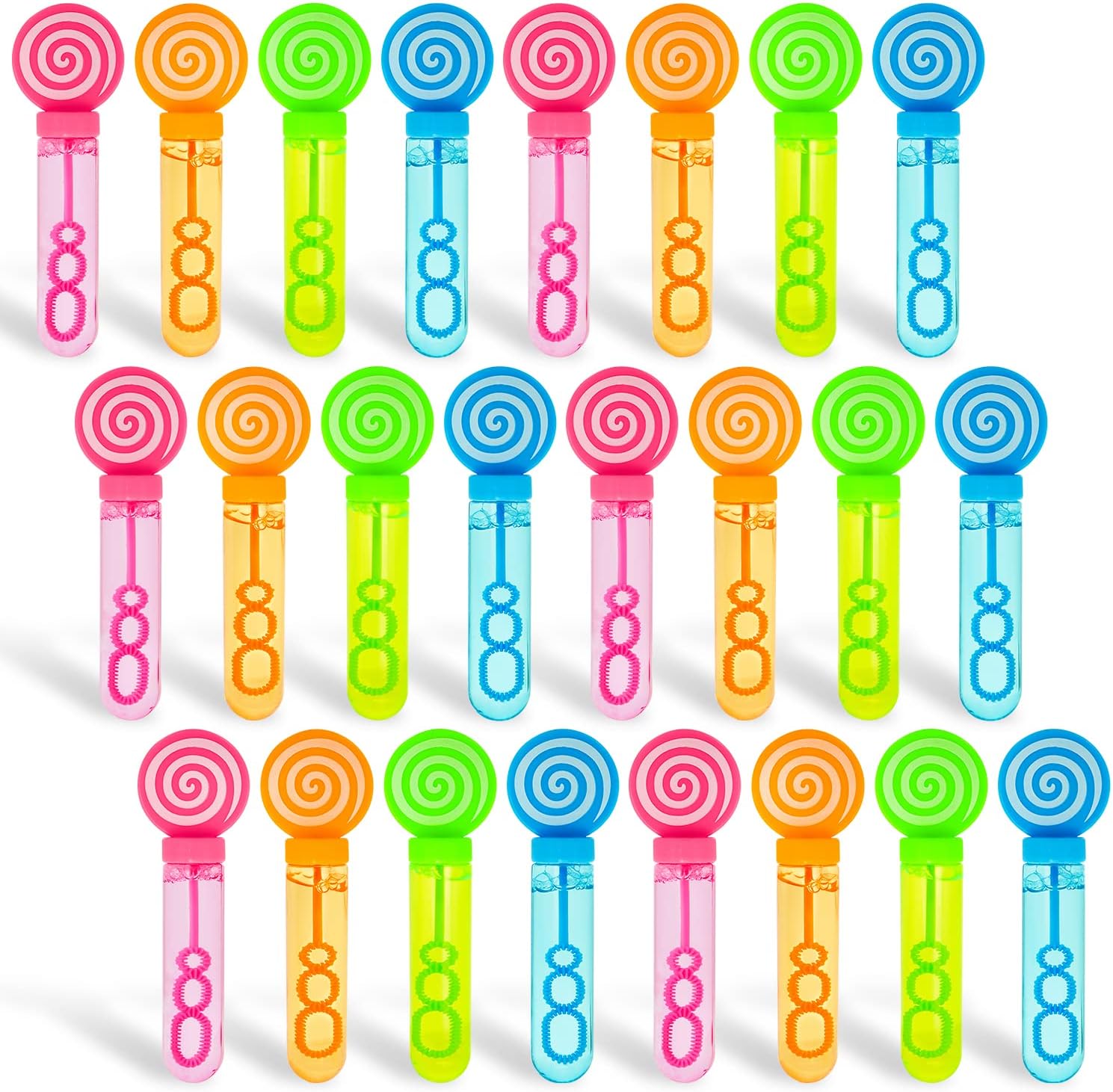 HENBRANDT Pack of 12 Mini Touchable Childrens Party Bubbles,Multicolour ...