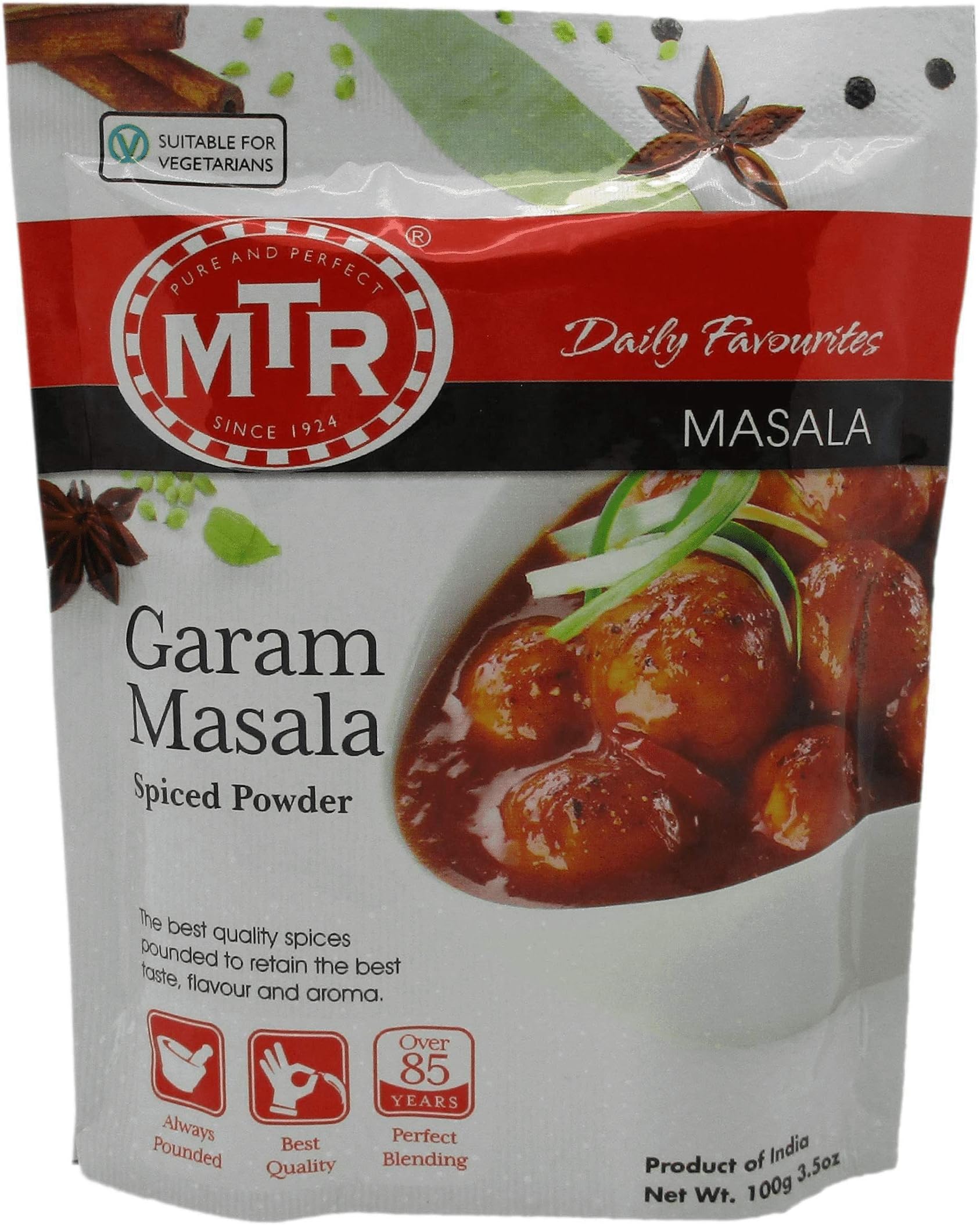 Amazon.com : MDH Garam Masala (Blend of Spices), 3.5-Ounce Boxes ...