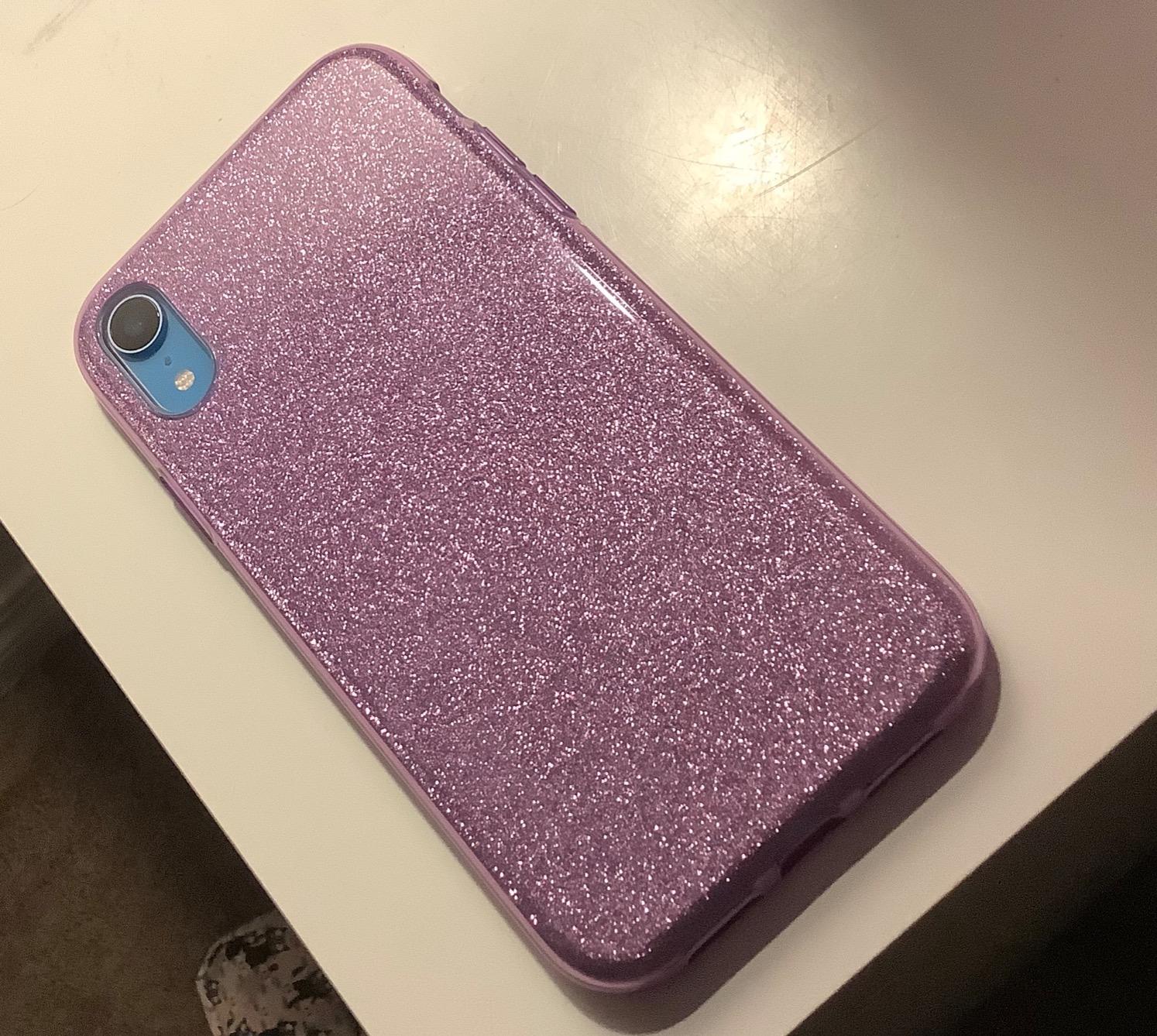 MATEPROX iPhone XR Case Clear Crystal Shiny Glitter Sparkly Bling Cute ...