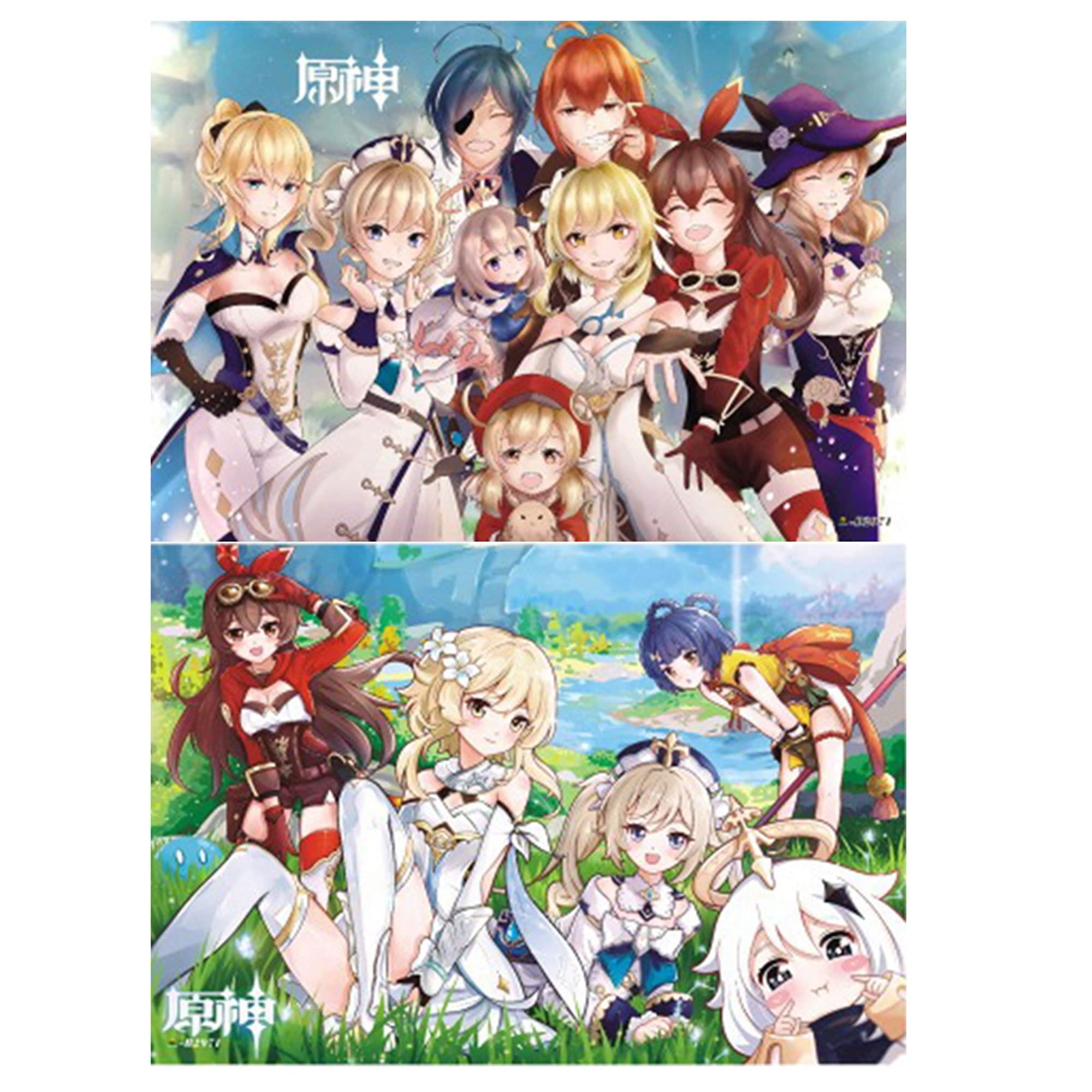 Buy Genshin Impact Poster Japanese Anime Genshin Poster for Decor Live ...