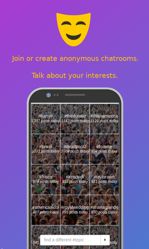 ANON CHAT - Anonymous Chat Rooms - App on Amazon Appstore