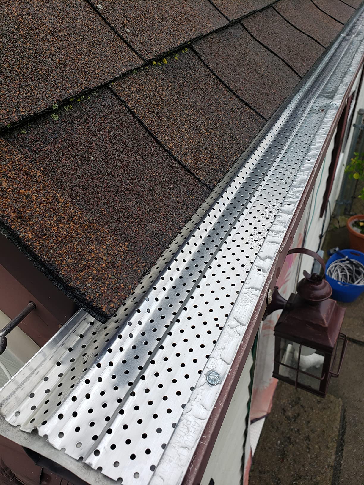 $8/mo - Finance A-M Aluminum Gutter Guard 5 inch (23 Feet, Mill Finish ...