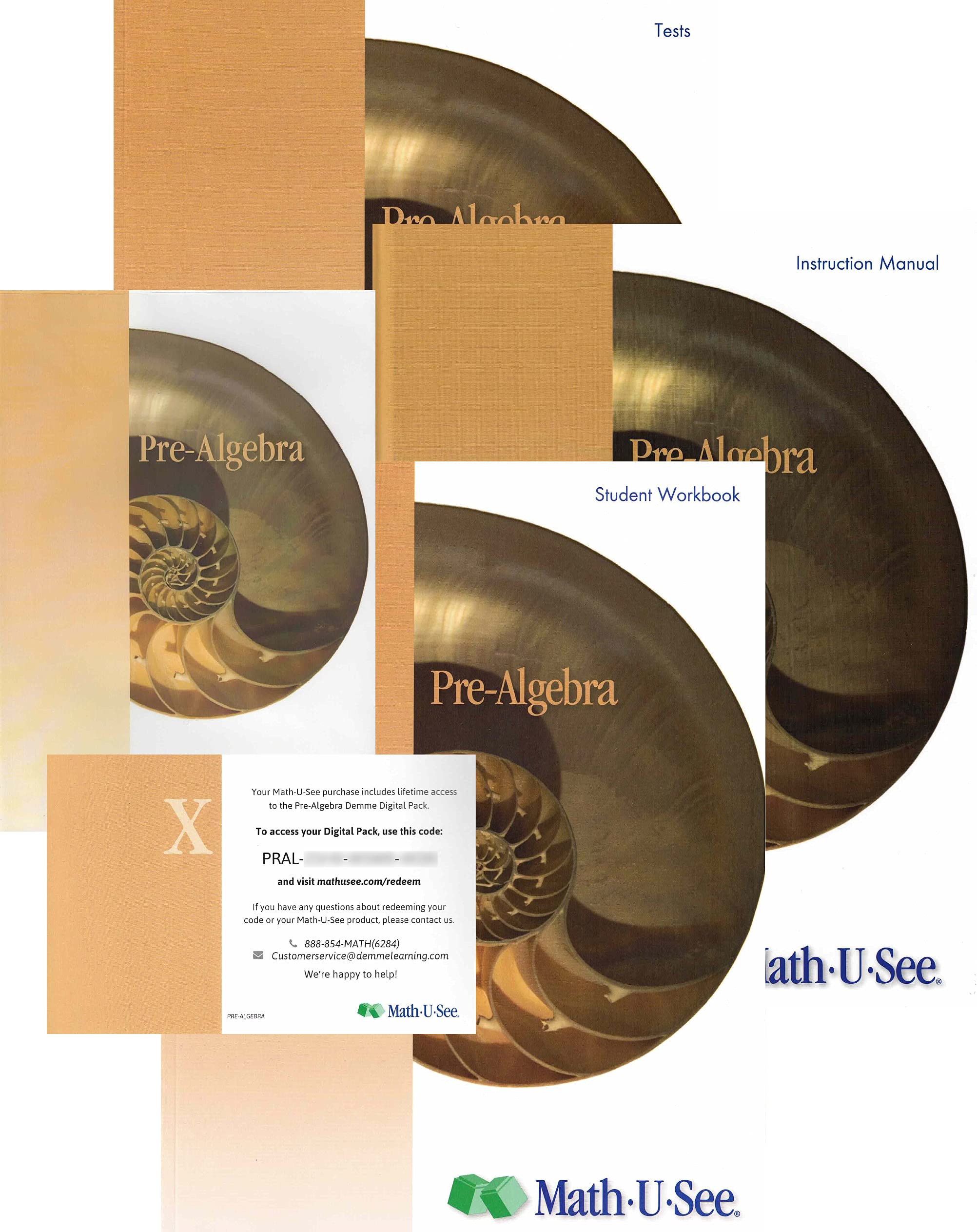 Math-U-See Pre-Algebra Level Up Base Set: Steve Demme: Amazon.com: Books