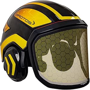 Amazon.com: Protos Integral Arborist Helmet - The Beekeeper, Adult ...