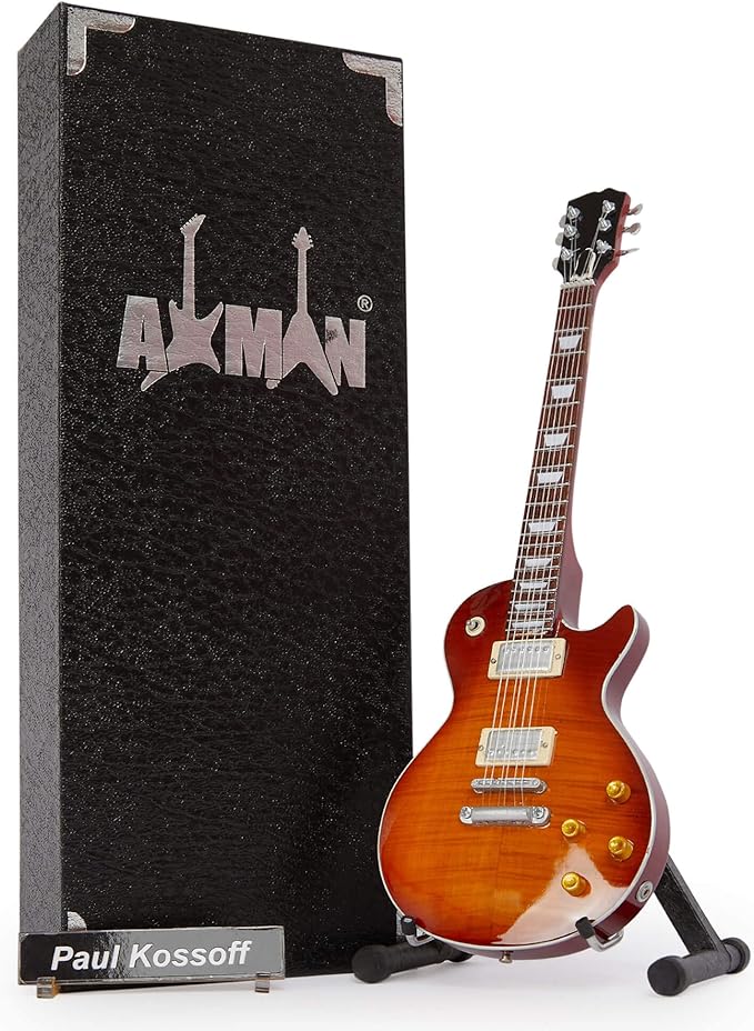 Axman Paul Kossoff (Free) Miniature Guitar Replica - Music Gifts ...