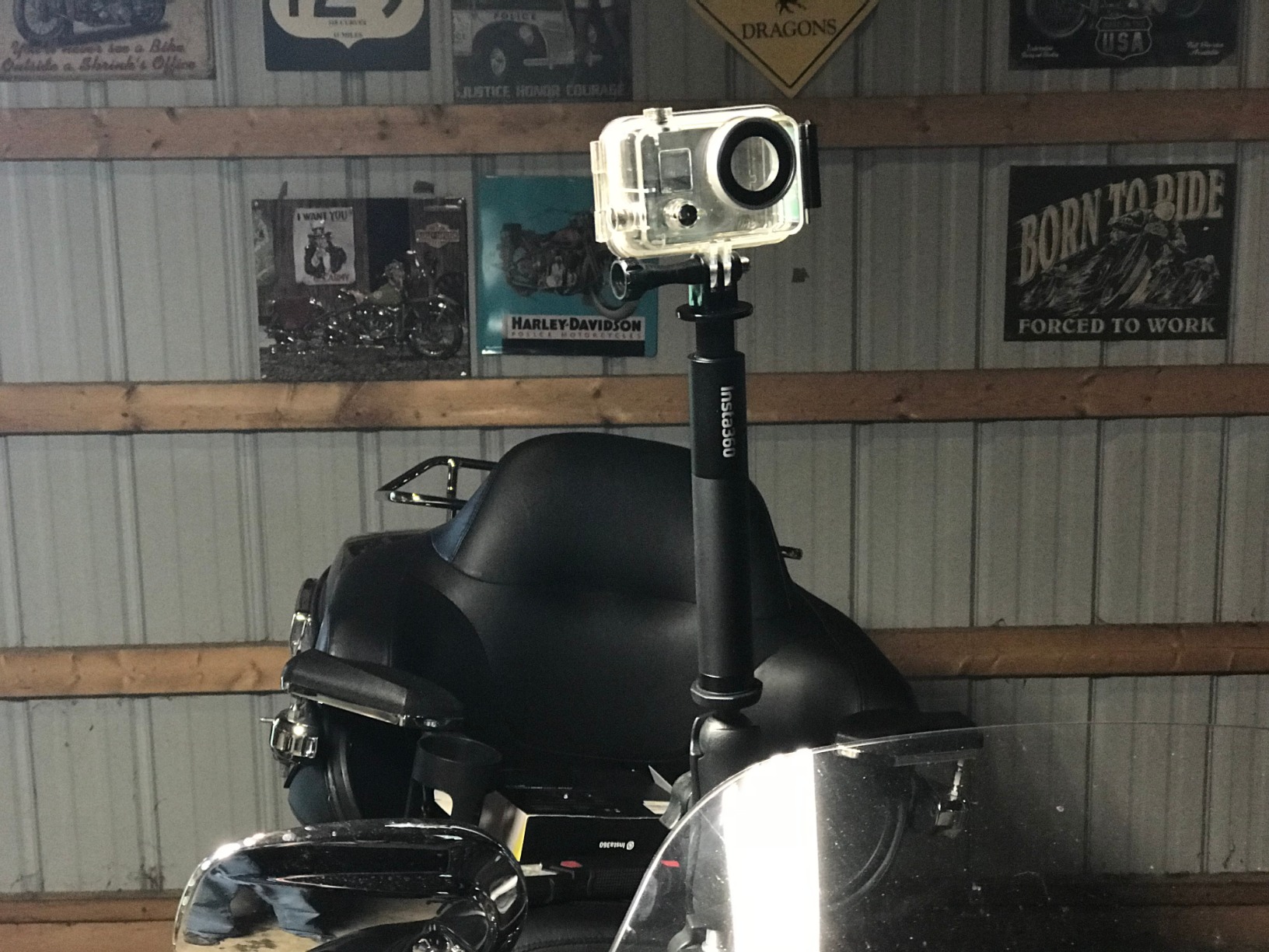 Amazon.com: Insta360 Motorcycle Mount Bundle for ONE R, ONE X, ONE (New ...