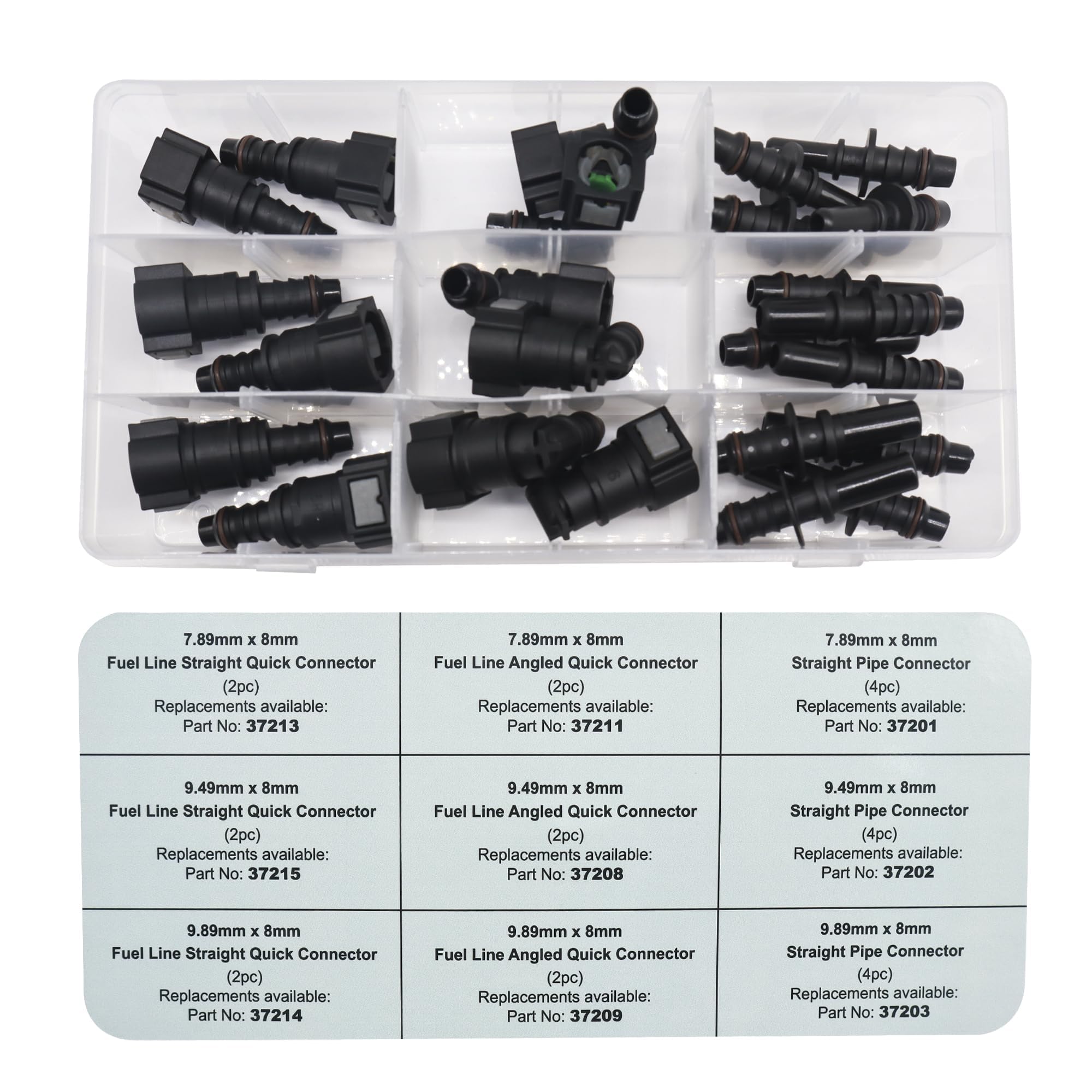 HISports Fuel Line Hose Pipe Quick Release Kit Connect 34029 Assorted ...