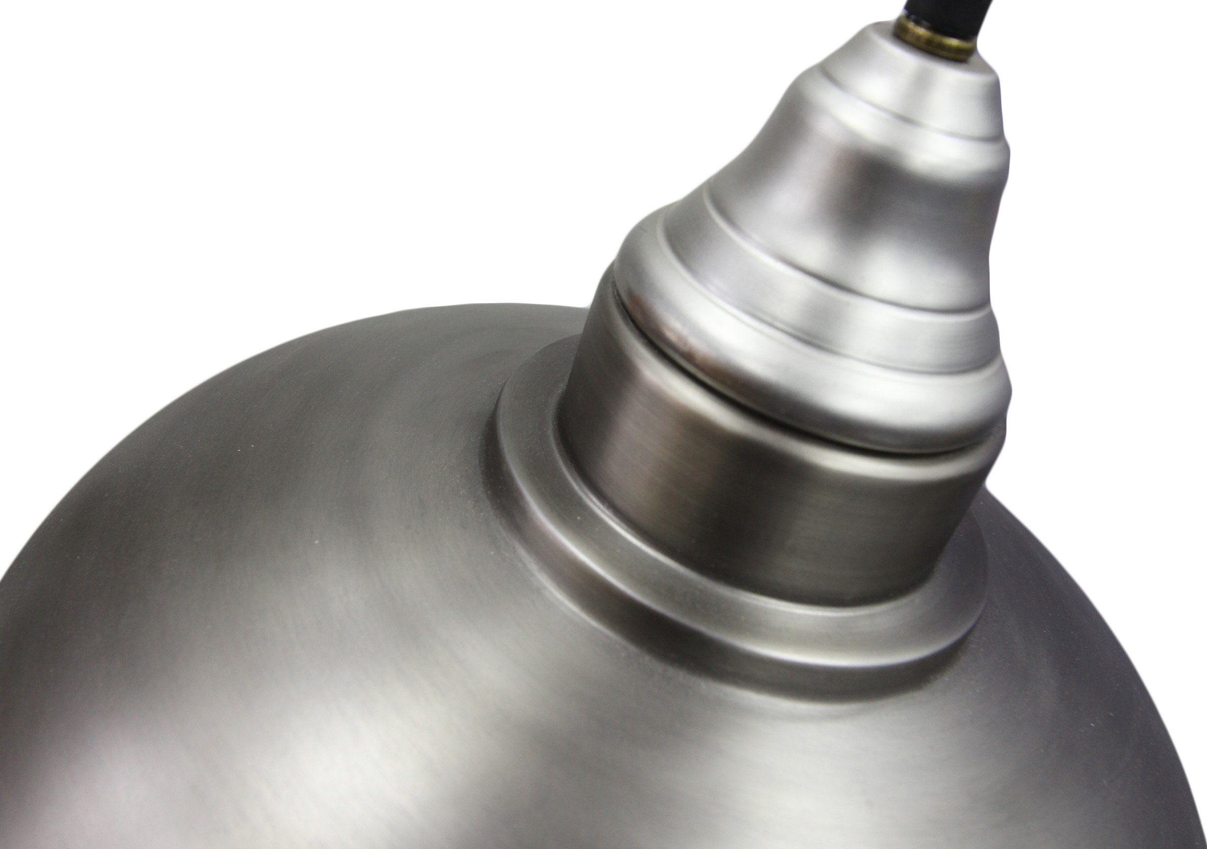 Stainless Steel Lamp Shade Laura Ashley Emyr Lamp Shade, Silver With