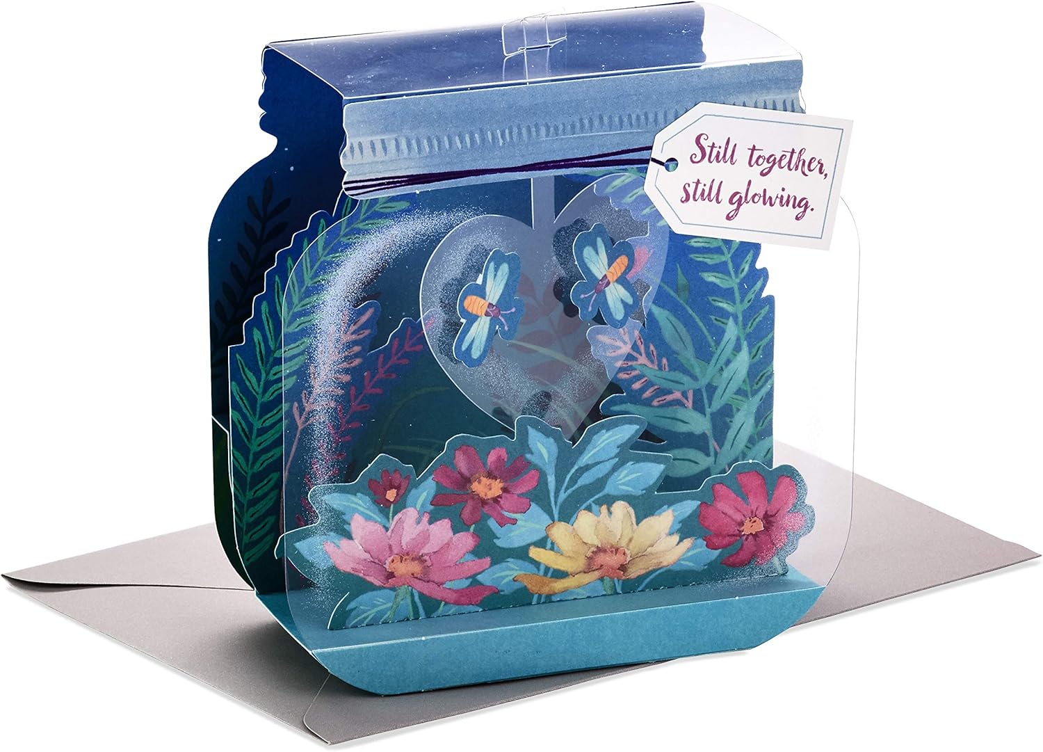 Amazon.com: Hallmark Paper Wonder Displayable Pop Up Anniversary Card ...