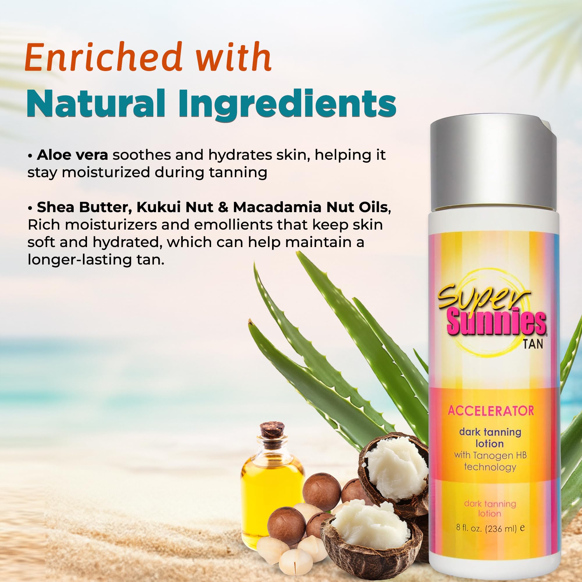 Snapklik.com : Super Sunnies Tan Accelerator For Outdoor And Indoor Tanning