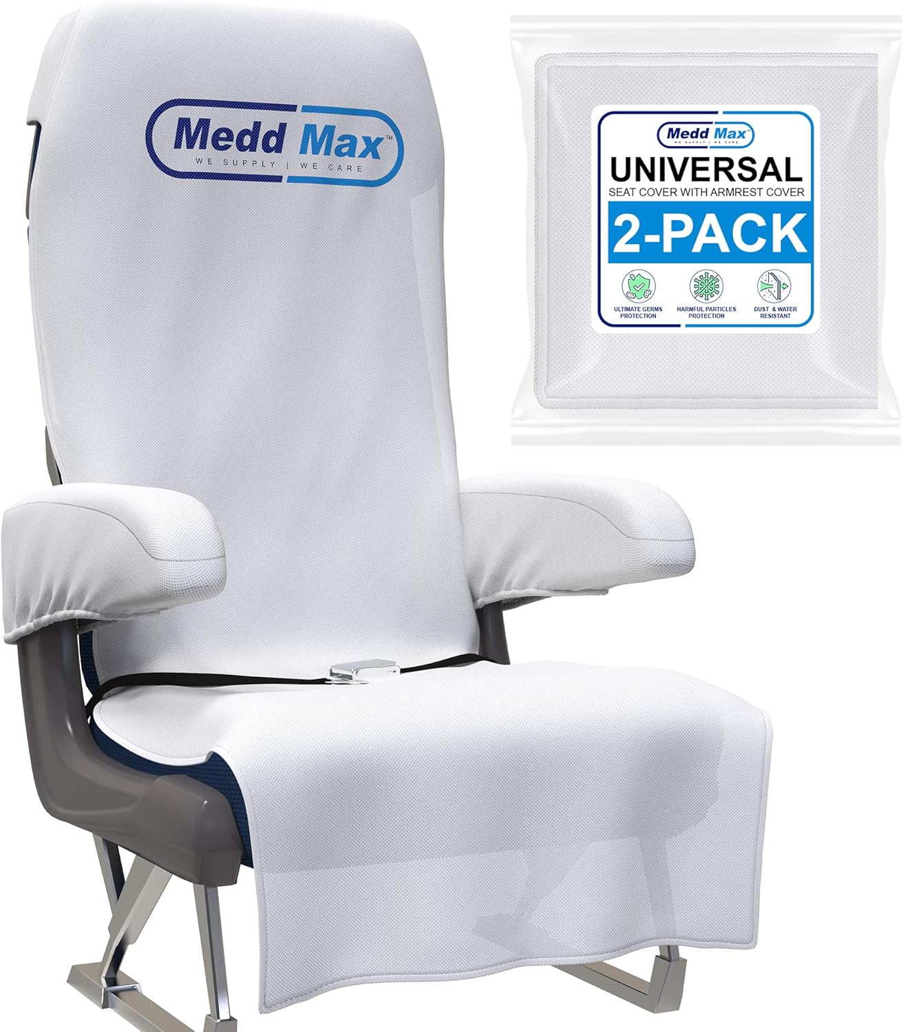 Amazon.com: Medd Max Protective Airplane Seat Covers Disposable ...
