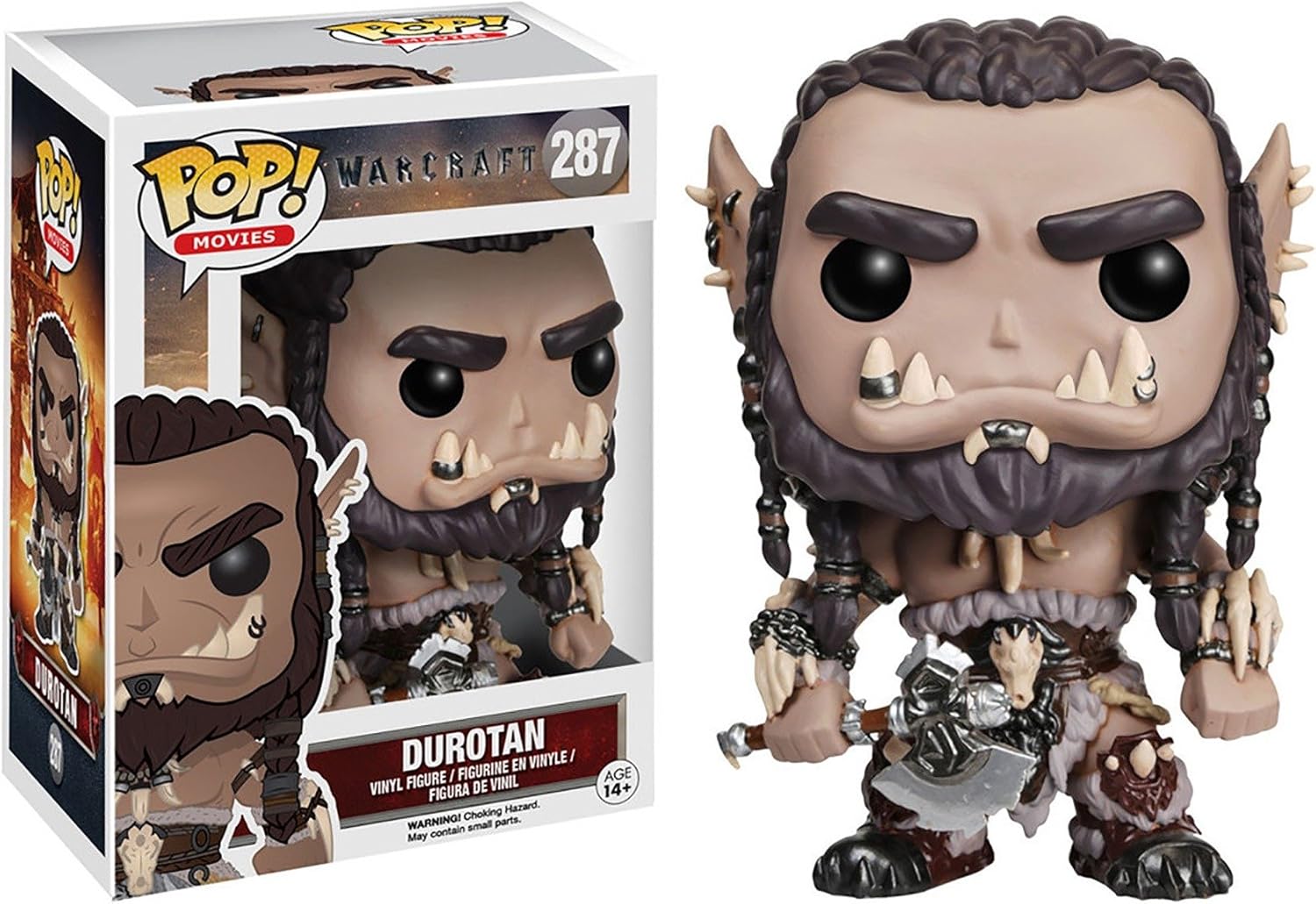 Amazon.com: Funko POP Movies: Warcraft - Durotan Action Figure : Toys ...