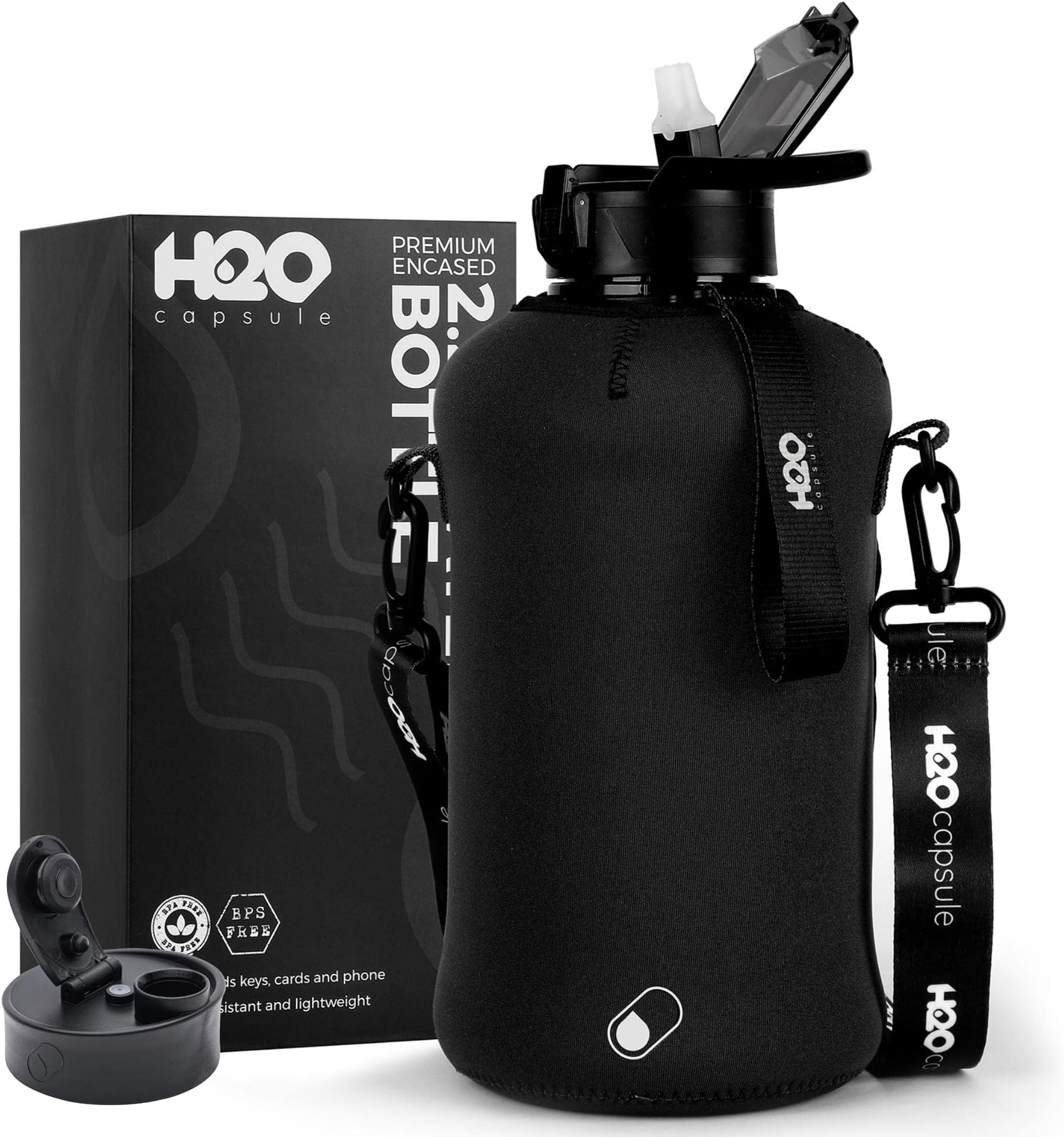 Amazon.com: HydroJug Water Bottle 32oz - Refillable, Reusable Jug With ...