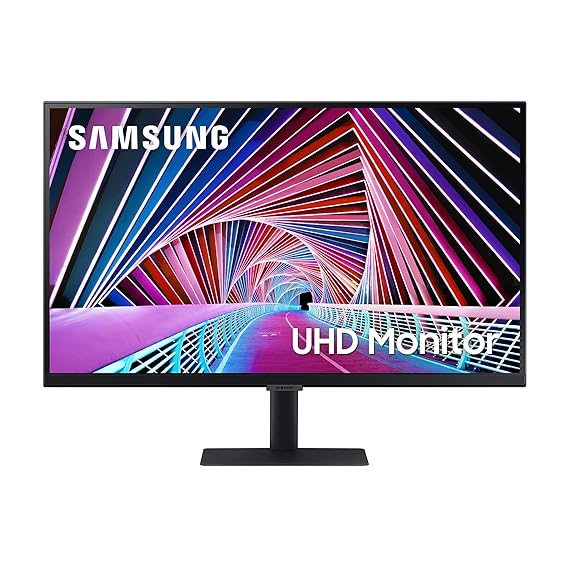 Samsung 27-inch(68.46cm) 4K UHD, Flat Monitor, IPS, Bezel Less Design ...