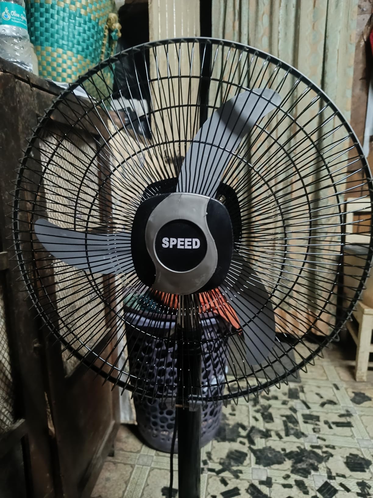 Buy SPEED High Speed 2400 RPM Pedestal Fan, 400 mm, 16 Inches ...