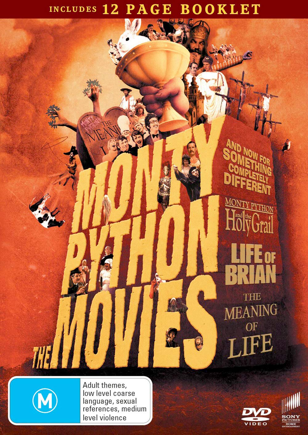 Amazon.com: Monty Python The Movies Collection DVD | 4 Movies | NON-USA ...