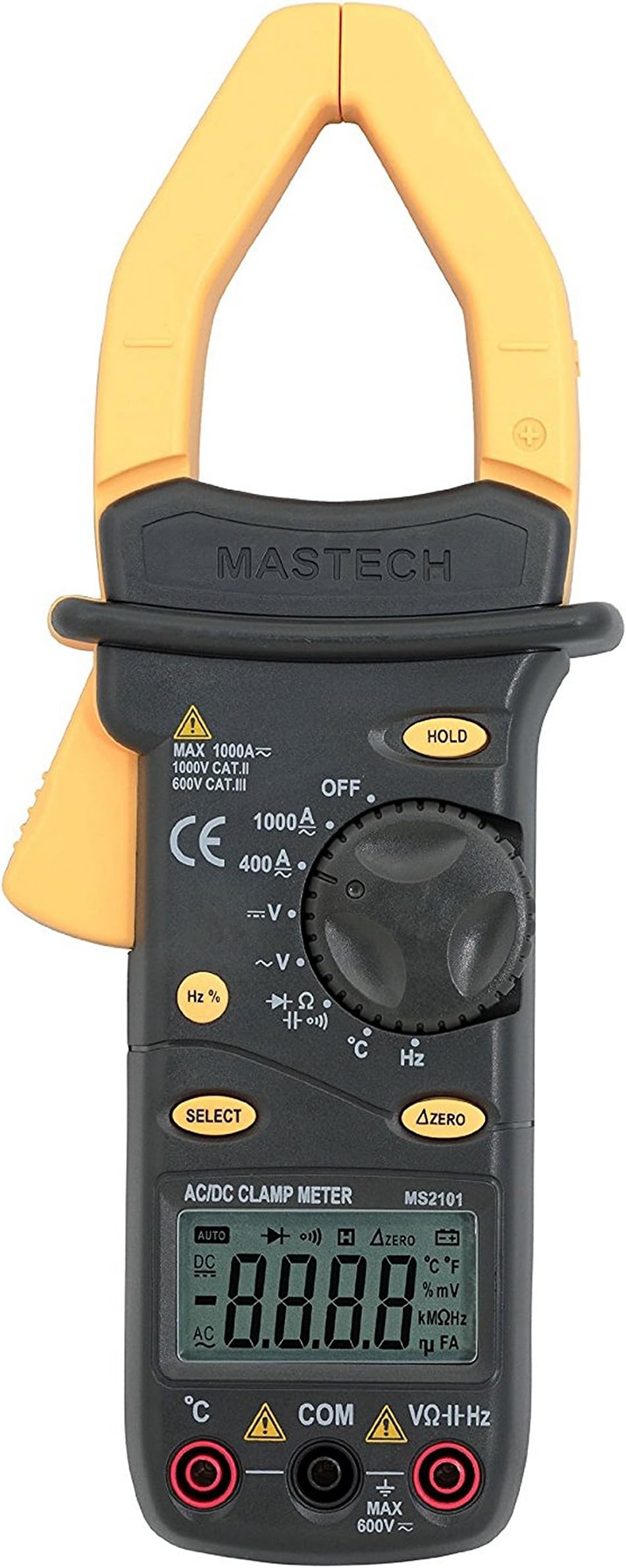 Mastech Ms2101 Digital Ac/Dc Clamp Meter, Black : Amazon.in: Industrial ...