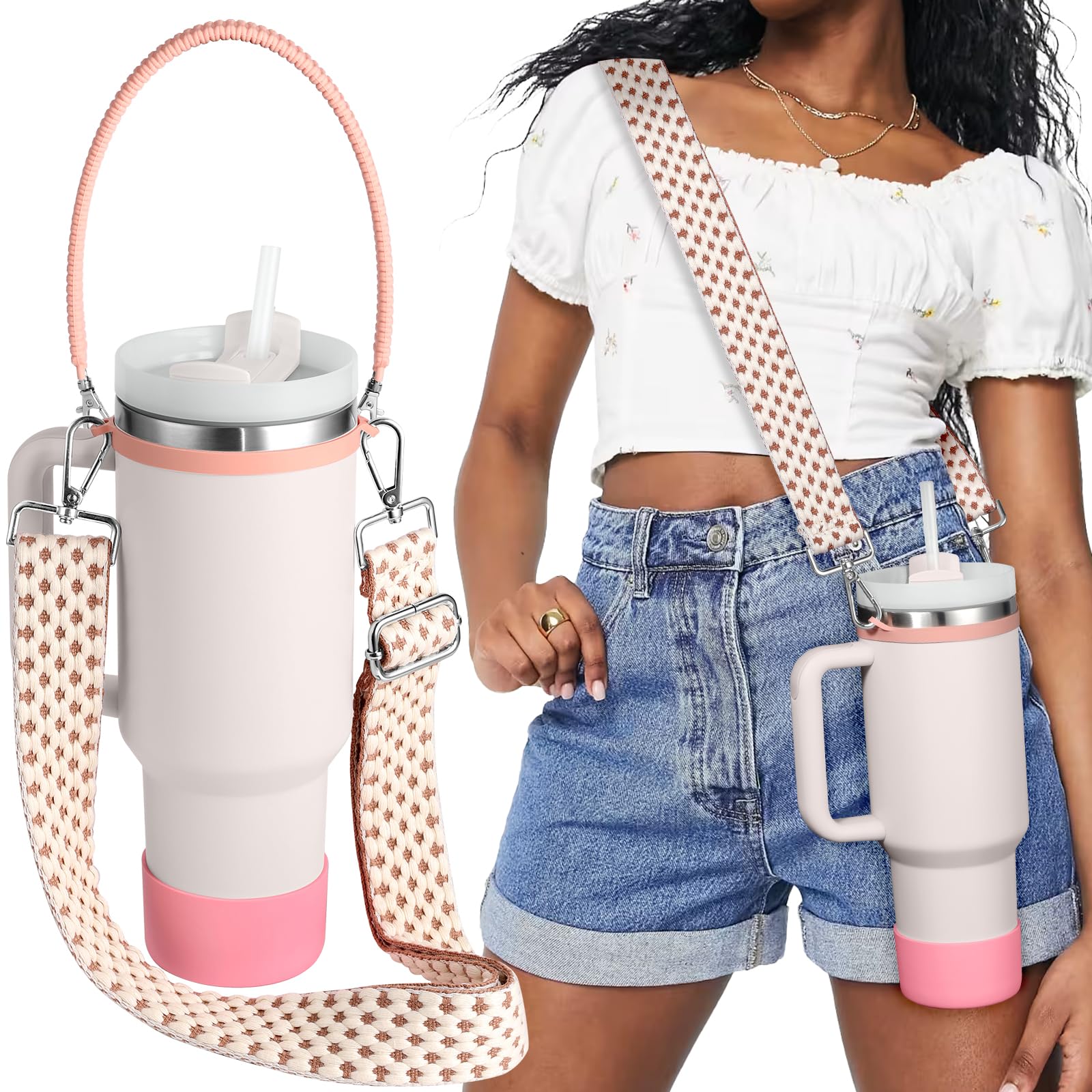 Amazon.com: Toykee Cup Straps Carrier with Boot for Stanley 40 30 oz ...