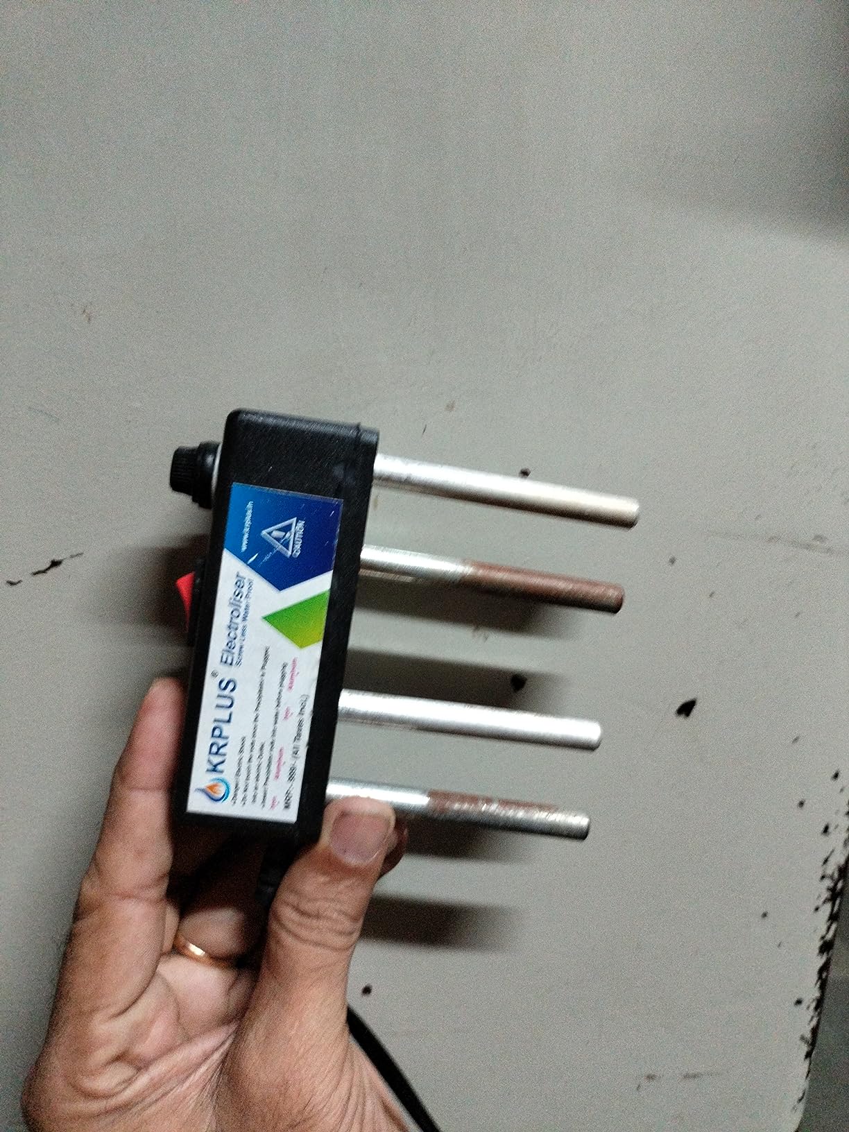 KRPLUS Portable Water Quality Tester Electrolyzer, Water Testing Meter ...