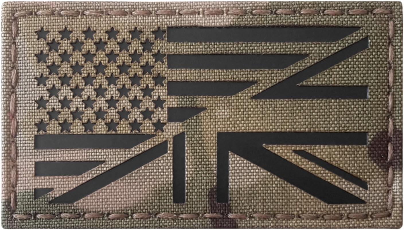 Amazon.com: mult1cam Infrared IR USA UK Union Jack Friendship Flag 3 ...