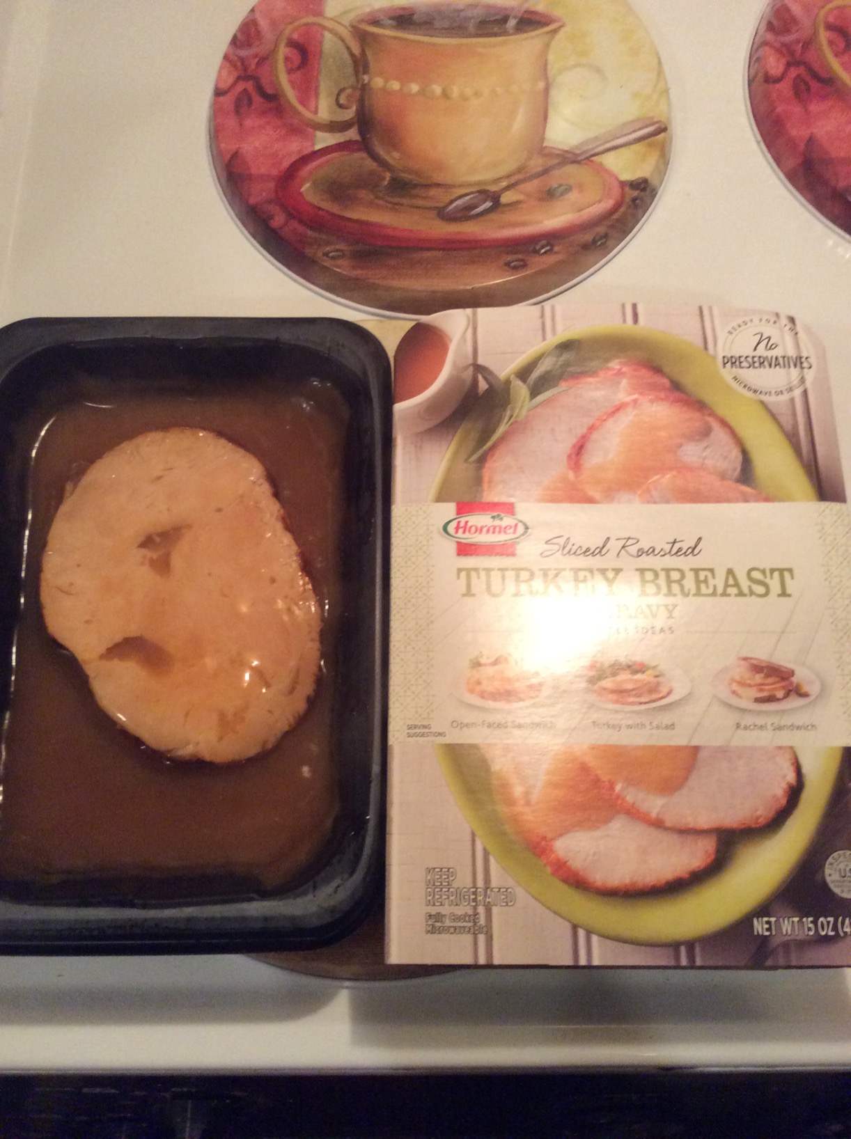 Amazon.com: HORMEL SQUARE TABLE Sliced Roasted Turkey Breast & Gravy ...