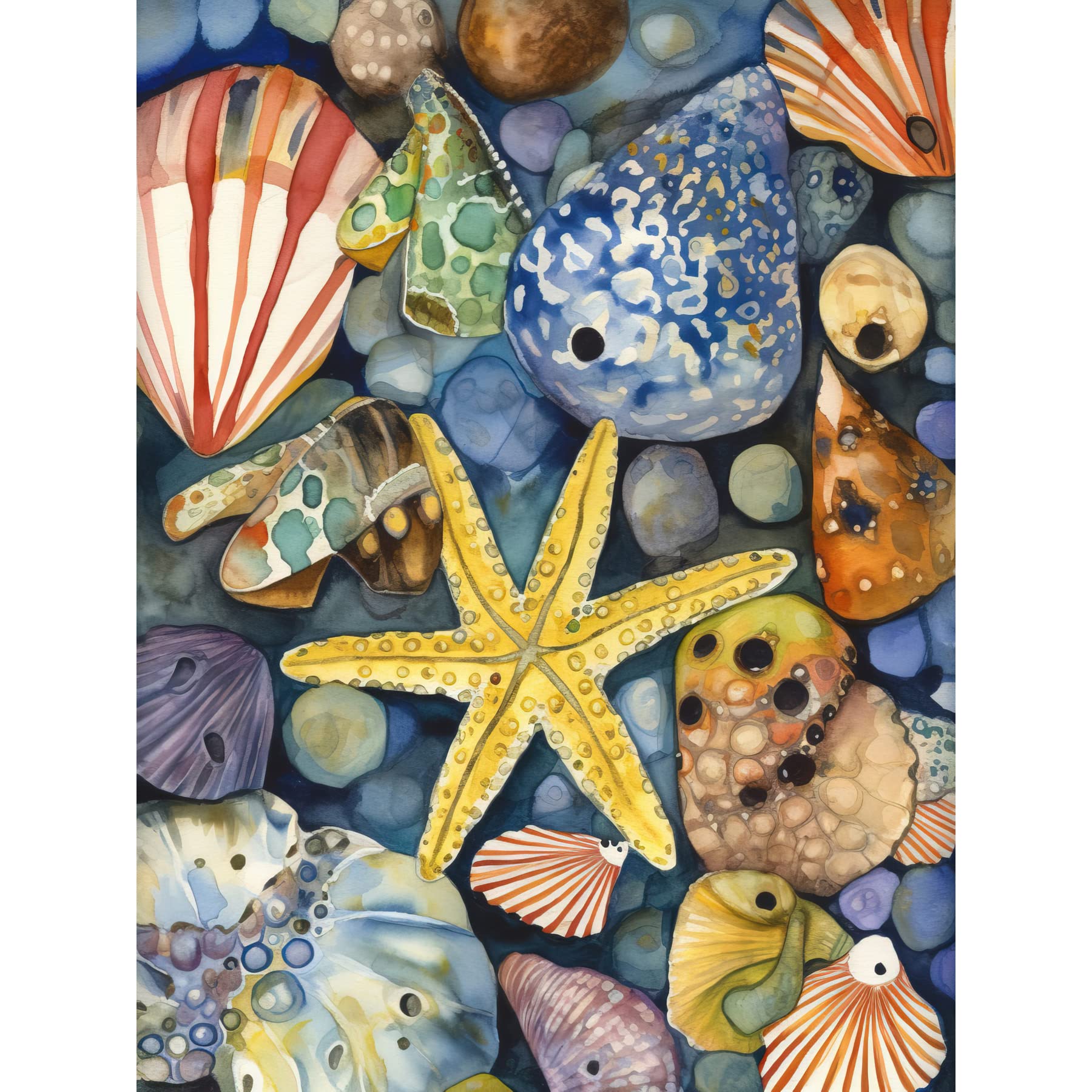 Starfish Opening Clam